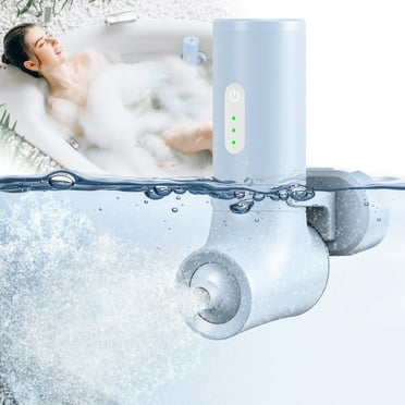 DFS Bath Jet Spa, Cordless Portable Bathtub Accessories with 3-level ...