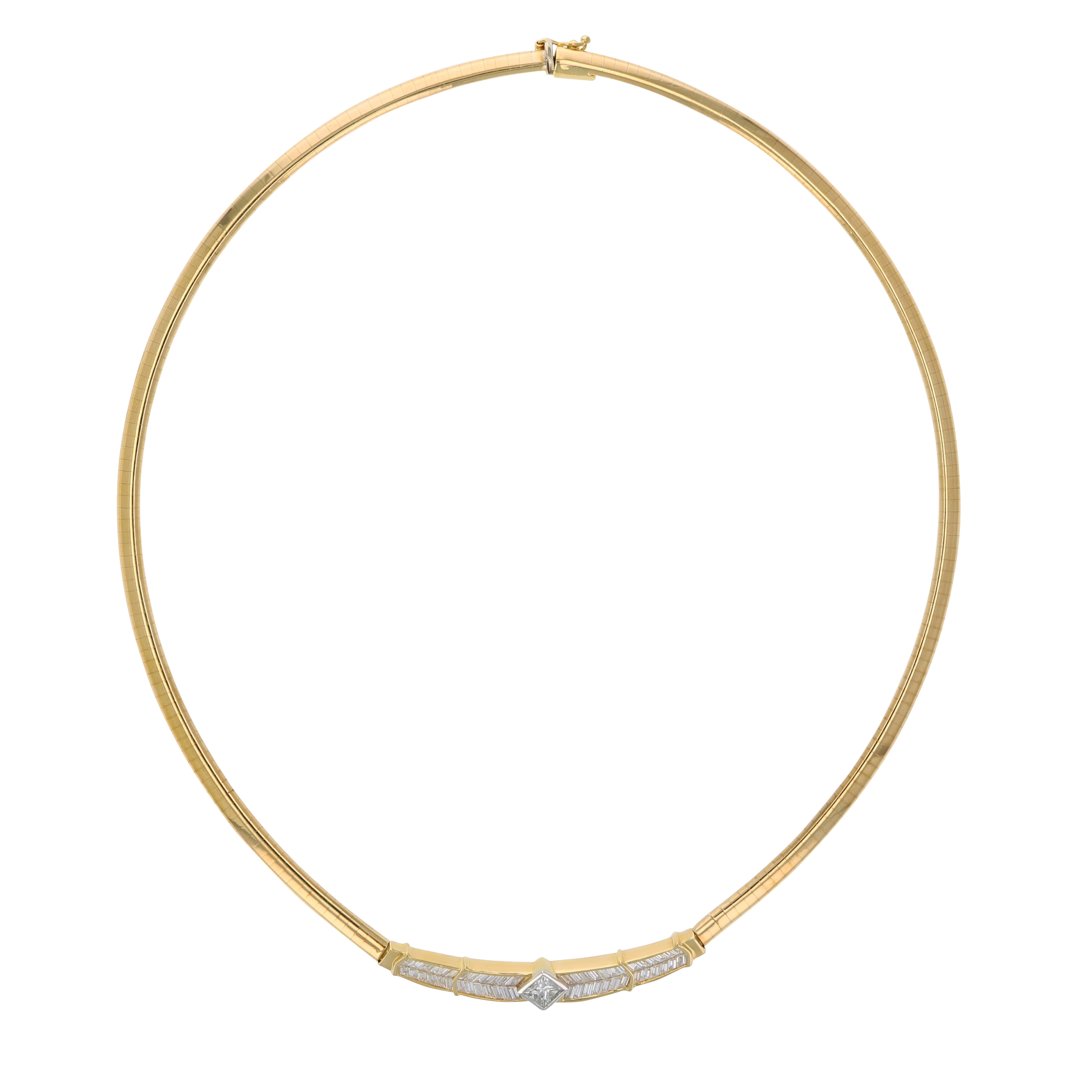 Vir Jewels 2 CTTW Diamond Antique Necklace for Women in 18K Yellow Gold ...