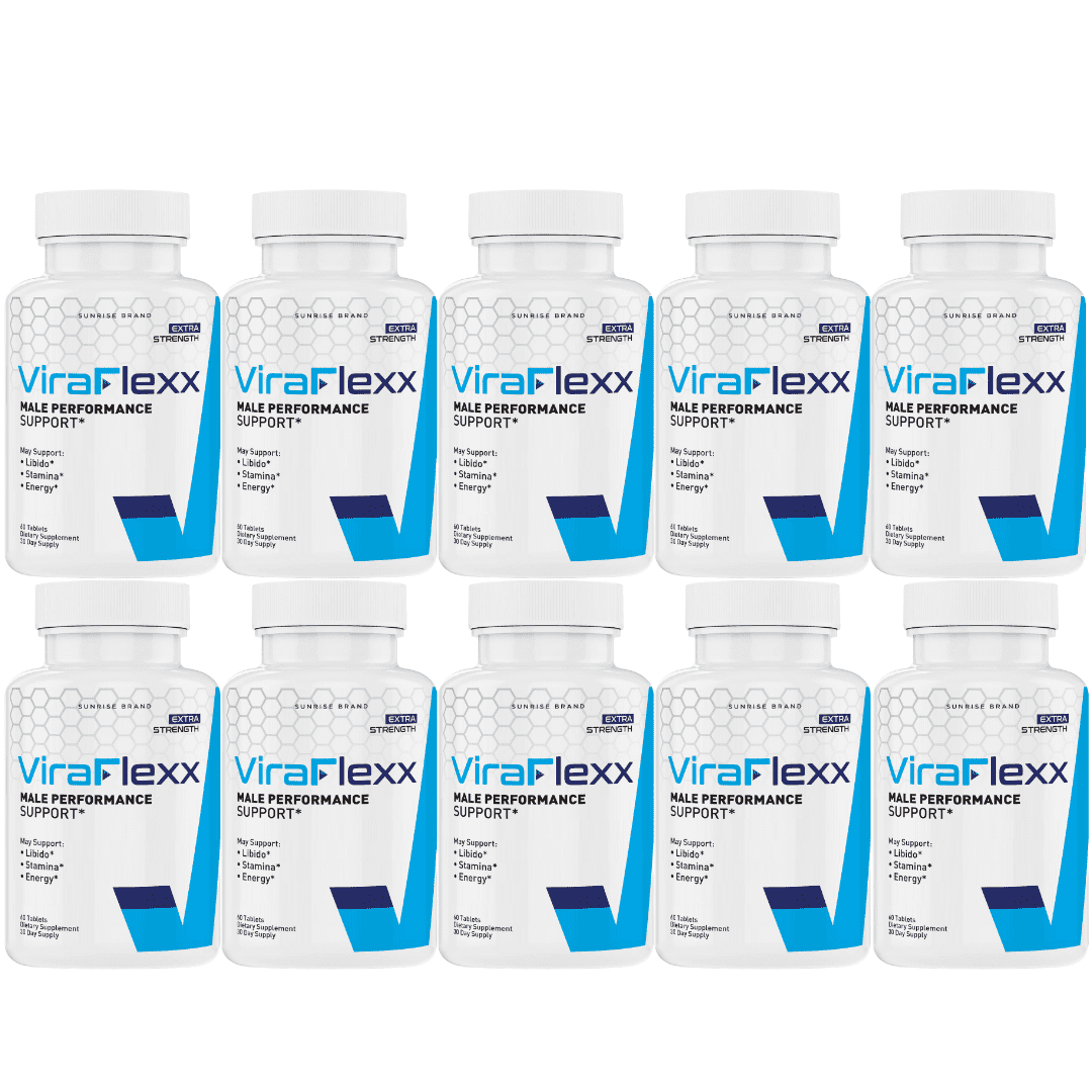 ViraFlexx Capsules, Vira Flexx Men Dietary Supplement Pills - 10 Pack ...