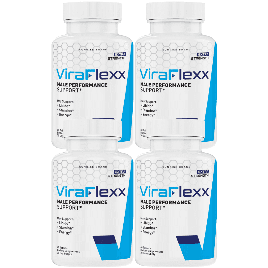 ViraFlexx Capsules, Vira Flexx Men Dietary Supplement Pills - 4 Pack ...