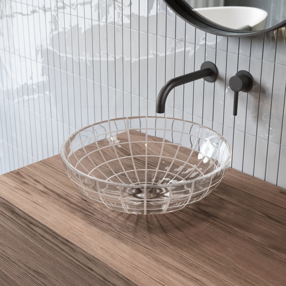Virage 16.5" Round Glass Vessel Sink - Walmart.com