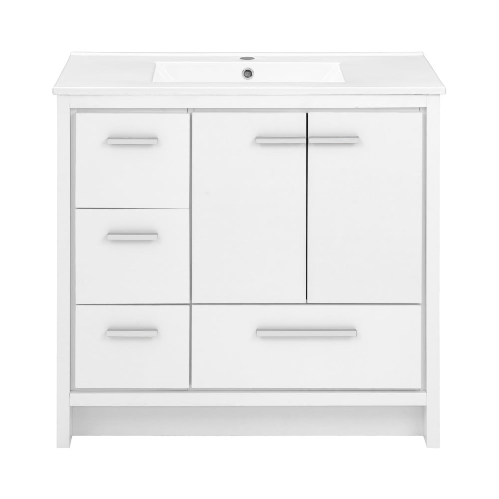 Virage 36 Freestanding, Bathroom Vanity in White - Walmart.com