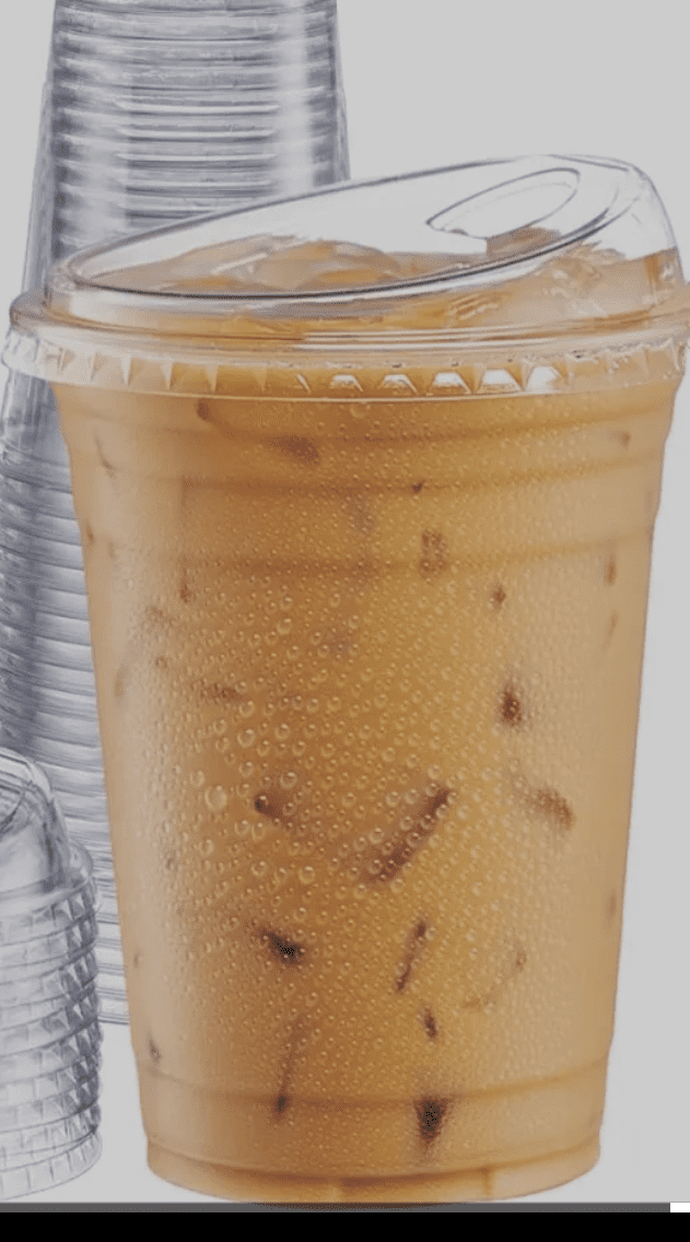 Viral 20oz. Clear Cups with Sipping Tops - 12 Count Durable Beverage ...