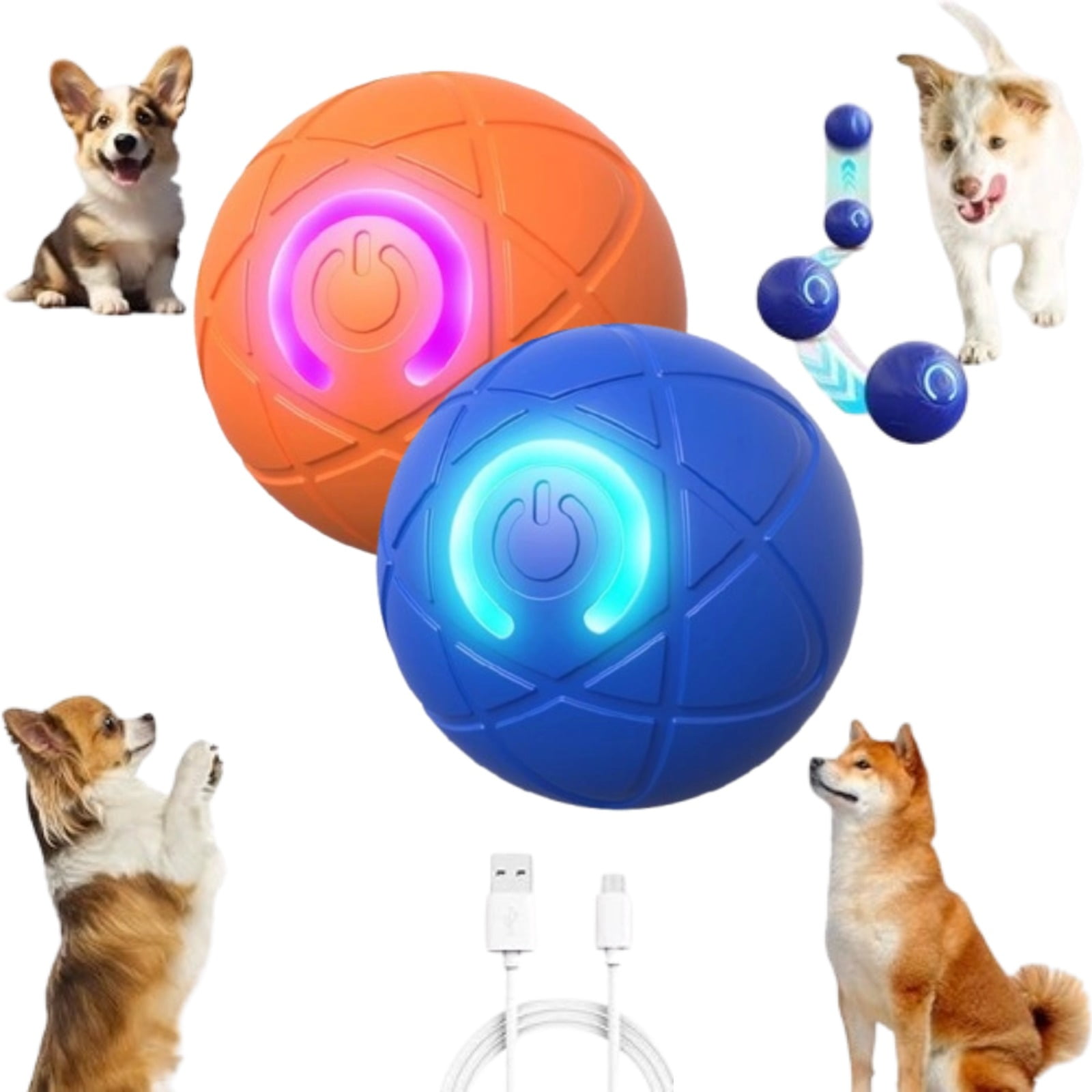 Viral Bouncy Ball for Dogs Chewy Viral Bouncing Ball Chewy Viral Rolling Ball for Dogs Shaky ...
