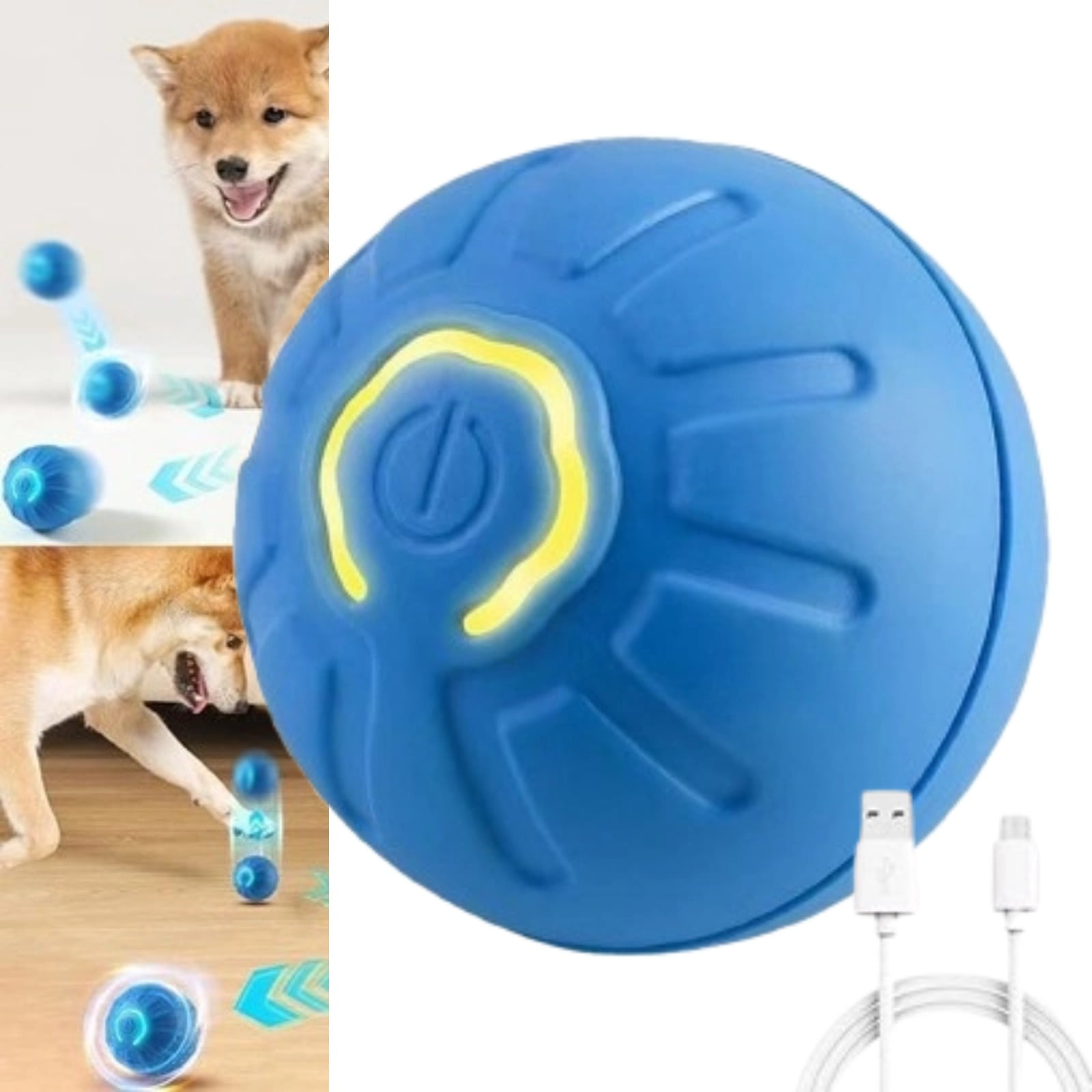 Viral Bouncy Ball for Dogs Chewy Viral Bouncing Ball Shaky Ball Toy for Dogs Shaking Dogs Ball ...