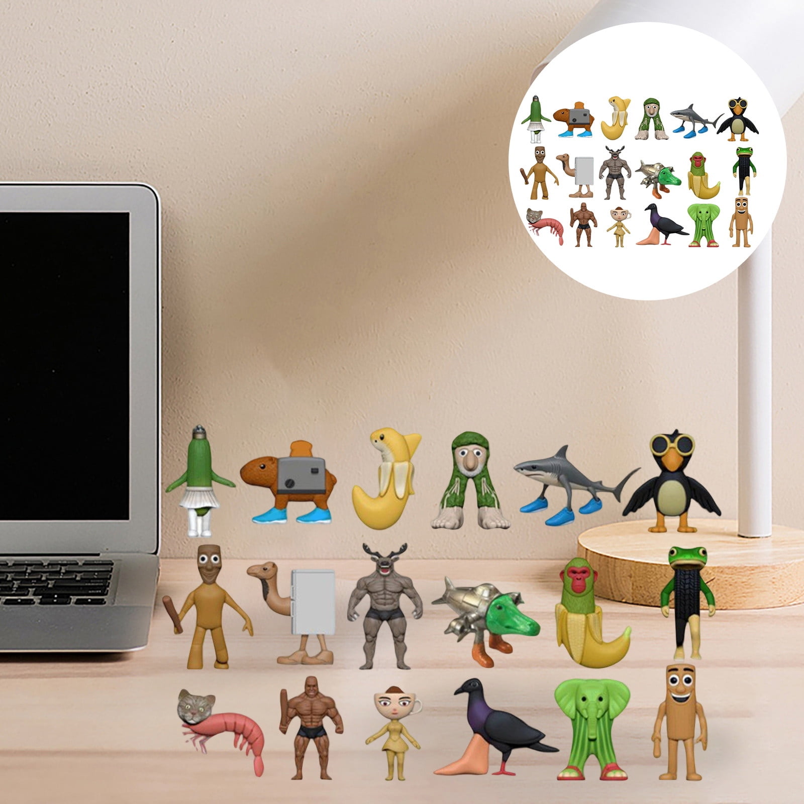 Viral Italian Brainrot Vinyl Figure - Trendy Internet Meme Character ...