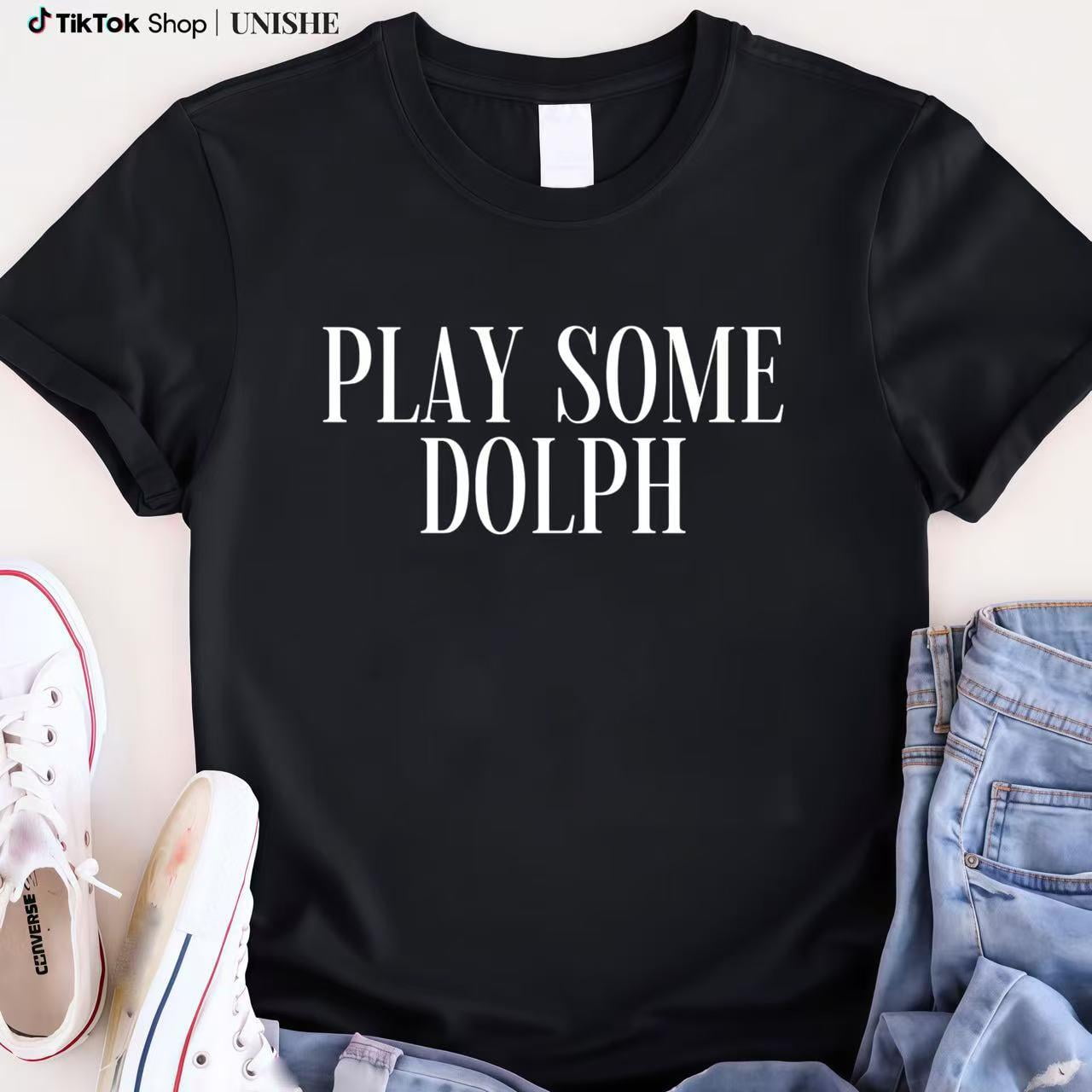 Viral Music Trend T-Shirt - 'Play Some Dolph' Retro Call-Out Tee ...