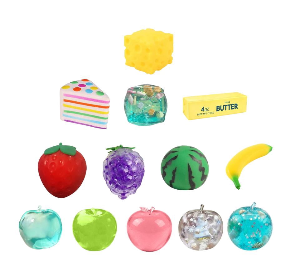 Viral Rainbow Layer Cake Squishy Toys - Squeeze Dessert Squishy - Soft ...
