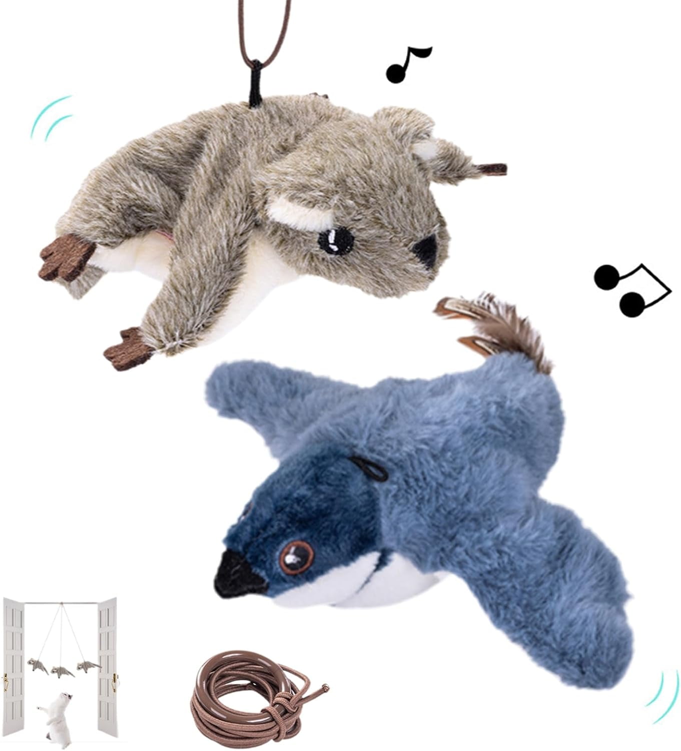 Viralhuntz Cat Toy Bird, Flappy Perry Bird Cat Toy, Interactive Cat Toy ...