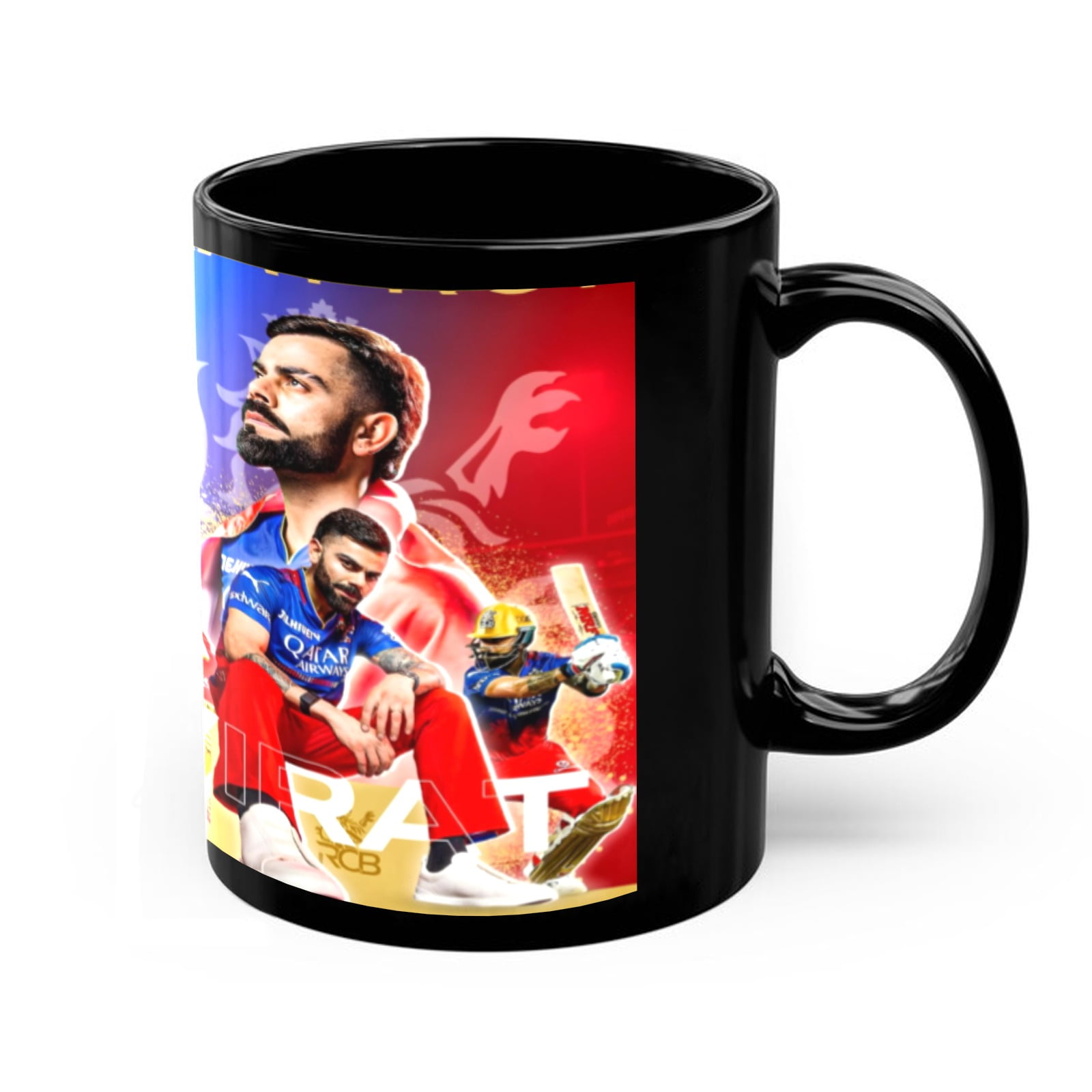 Virat Kohli Custom Ceramic Mug—Art That Survives the Microwave ...