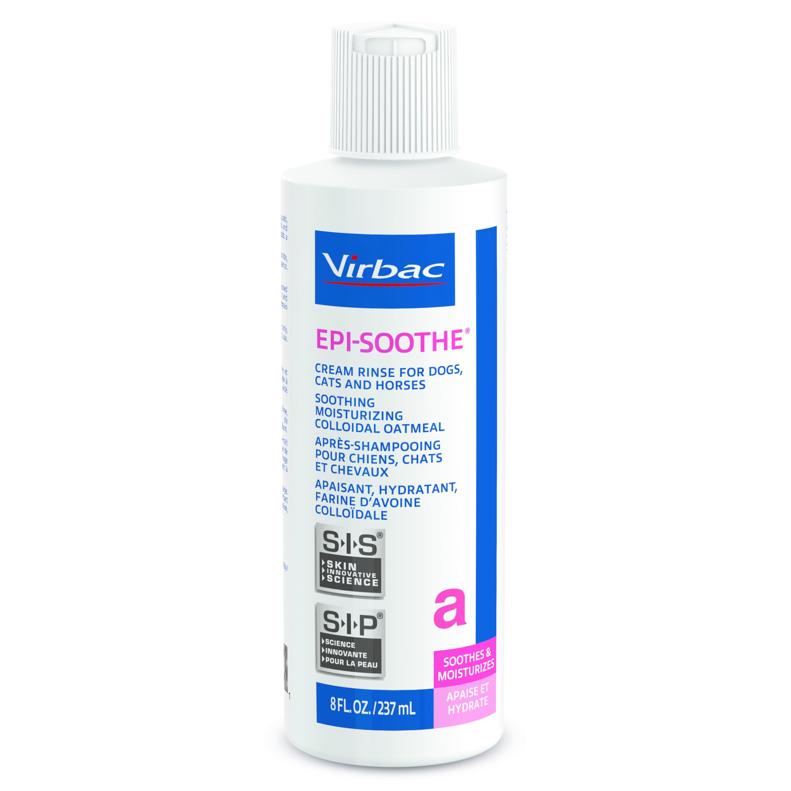 Virbac Epi-Soothe Cream Rinse Pet Conditioner For Dogs, Cats & Horses ...