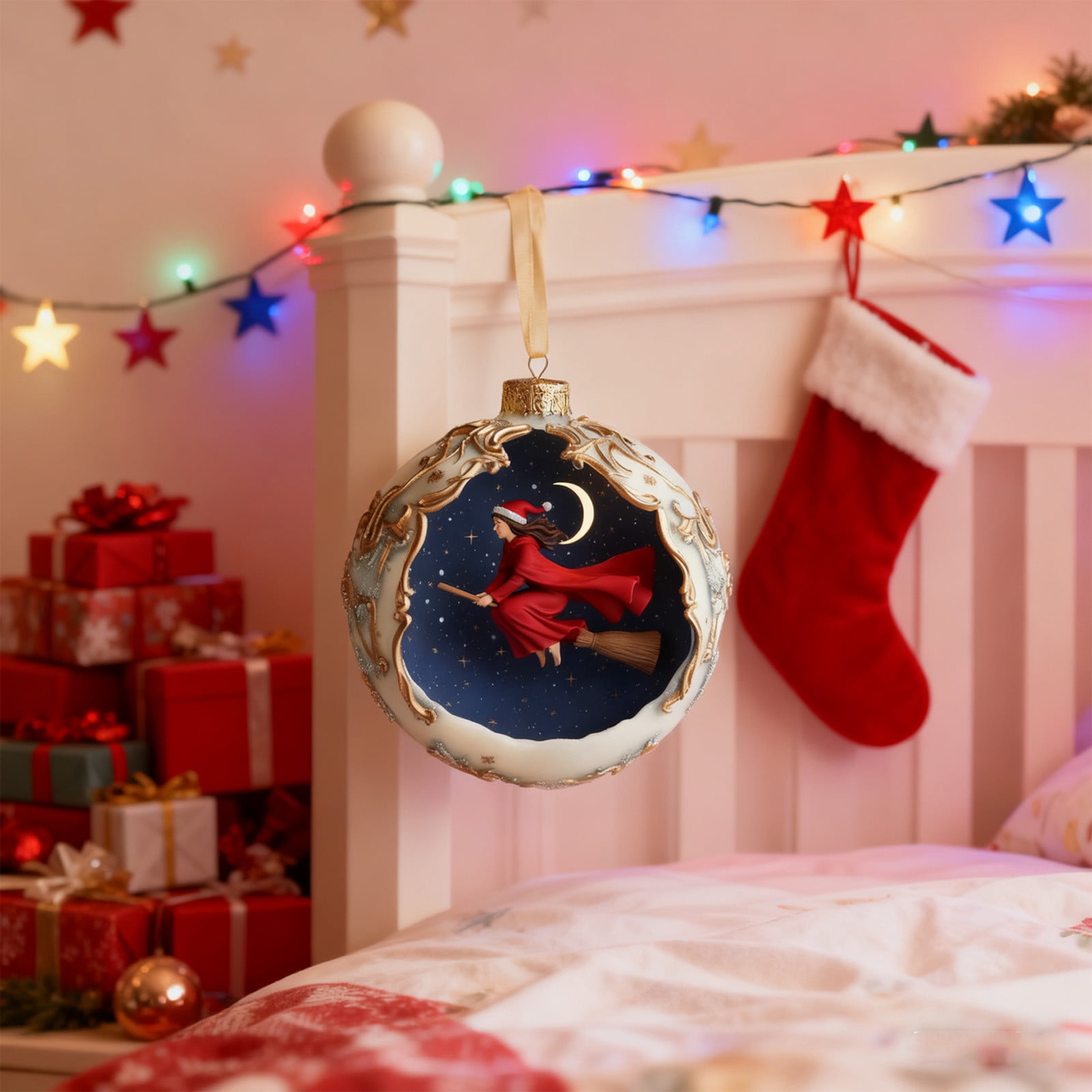 Virelaxpo 8cm Mythical Christmas Legends Ornament - Features Krampus ...