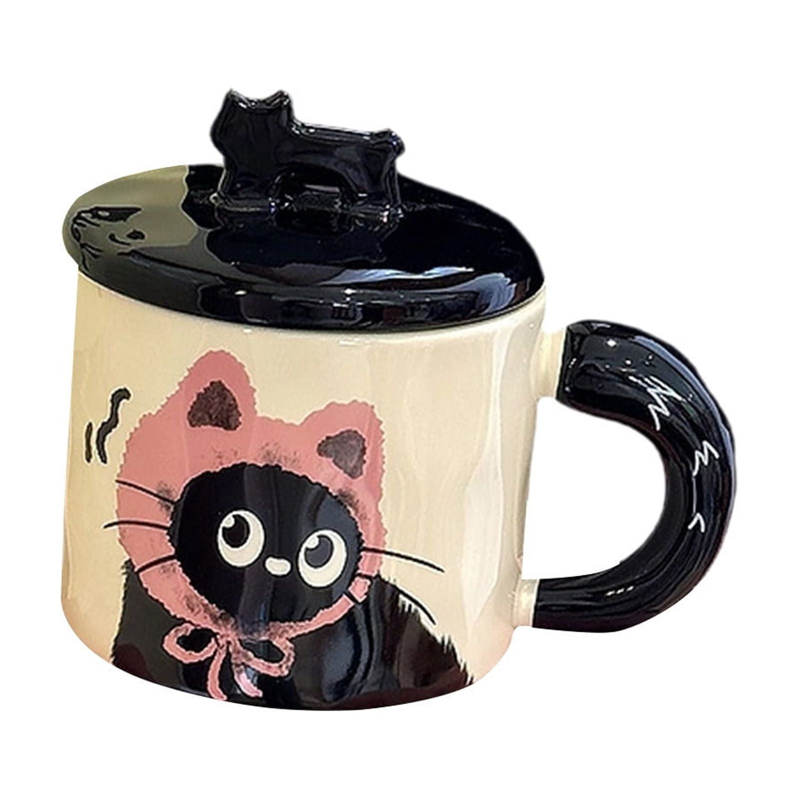 Virelaxpo Coffee Mugs, Ceramic Office Cups for Tea and Beverages, Desk ...