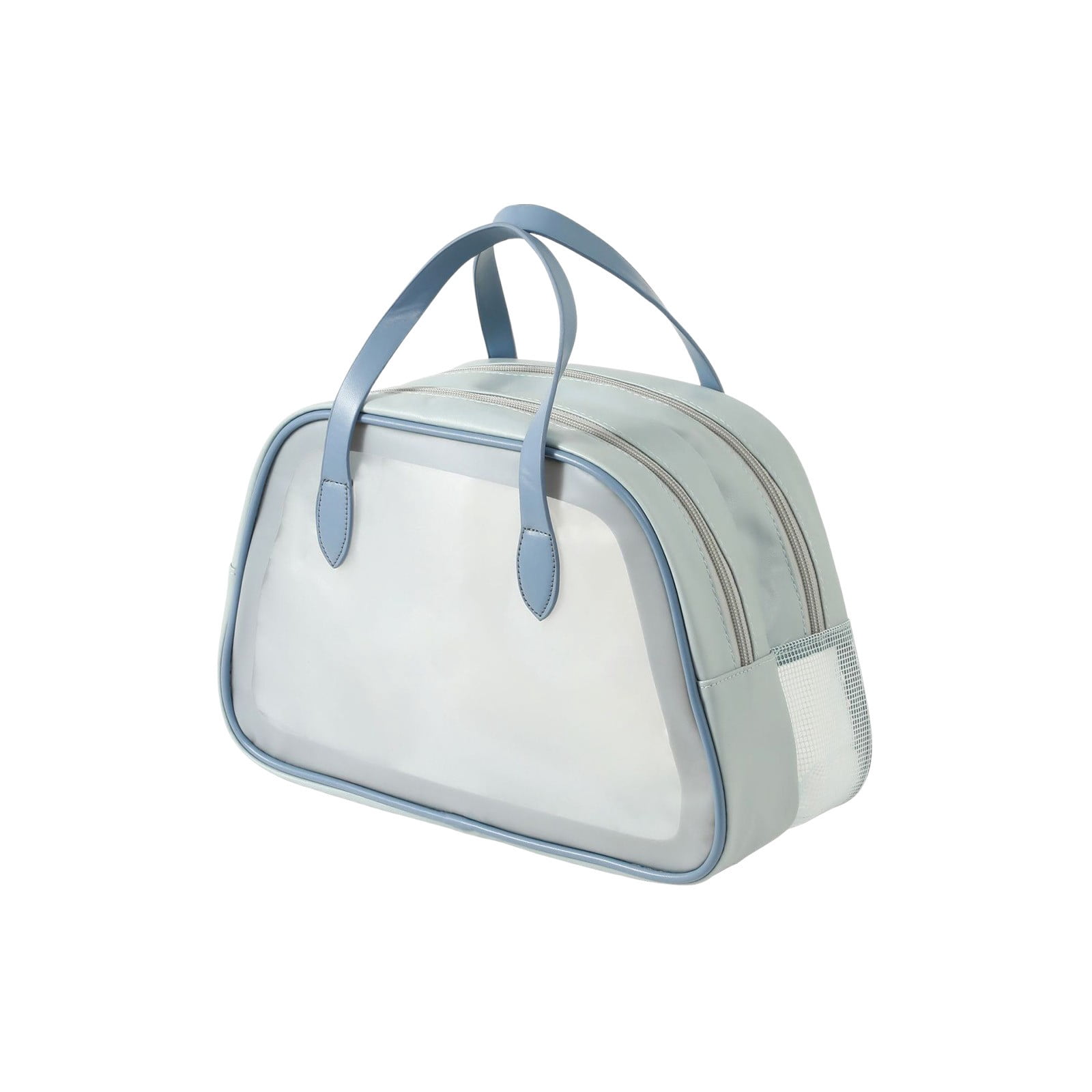 Virelaxpo Translucent Travel Organizer Bag with Handle, 11.2x6.6x5.3 ...