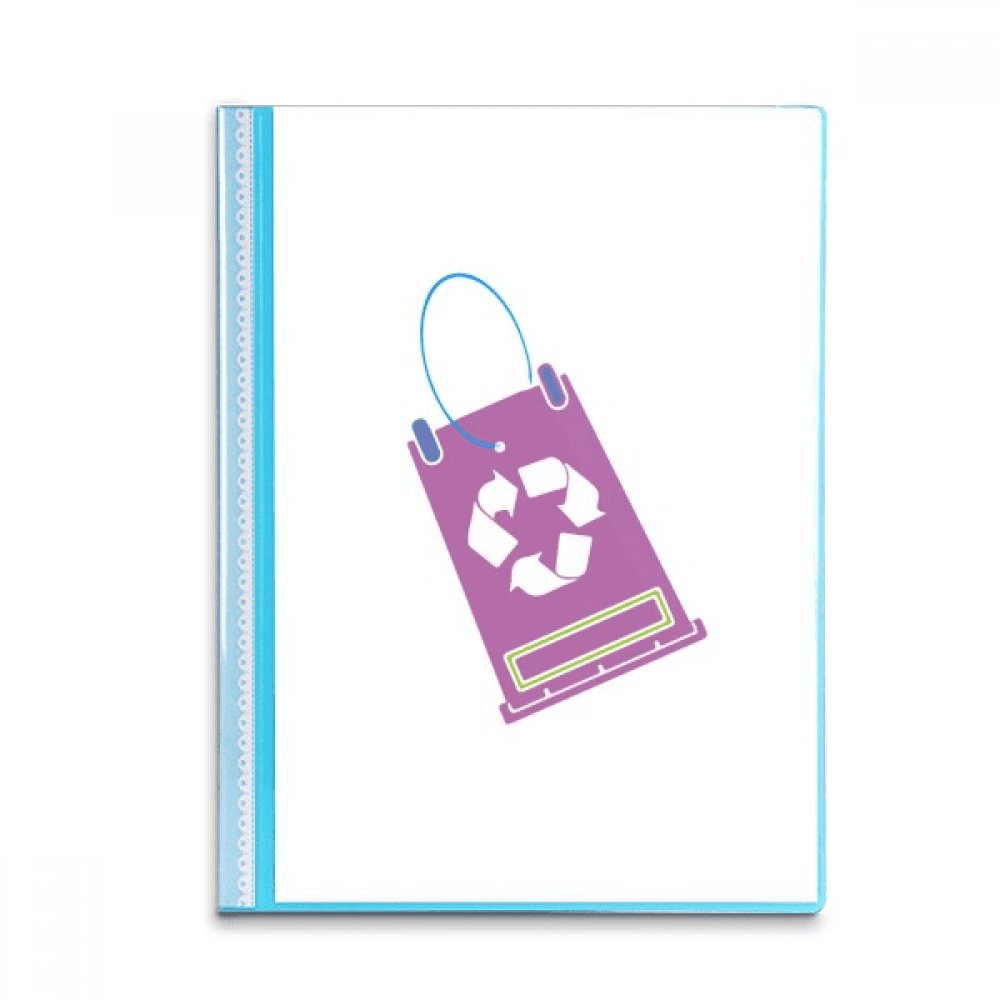 Virescence Afforest Greening Bag Book Sheet Protectors Portfolio Binder ...