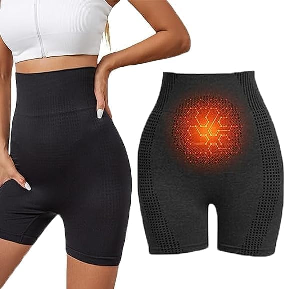 Viresta Shaping Shorts,Micro-Vibration Massage Module Ion Fiber Repair ...