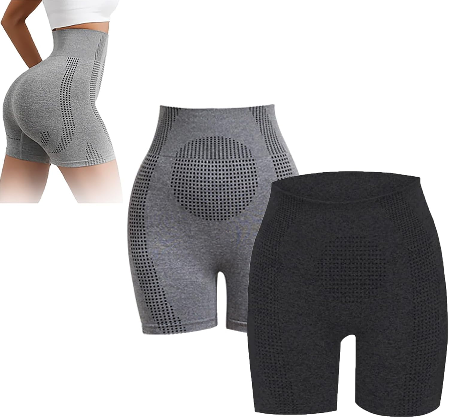 Viresta Shaping Shorts, Viresta Ion Shaping Shorts, Ice Silk Lon Fiber ...