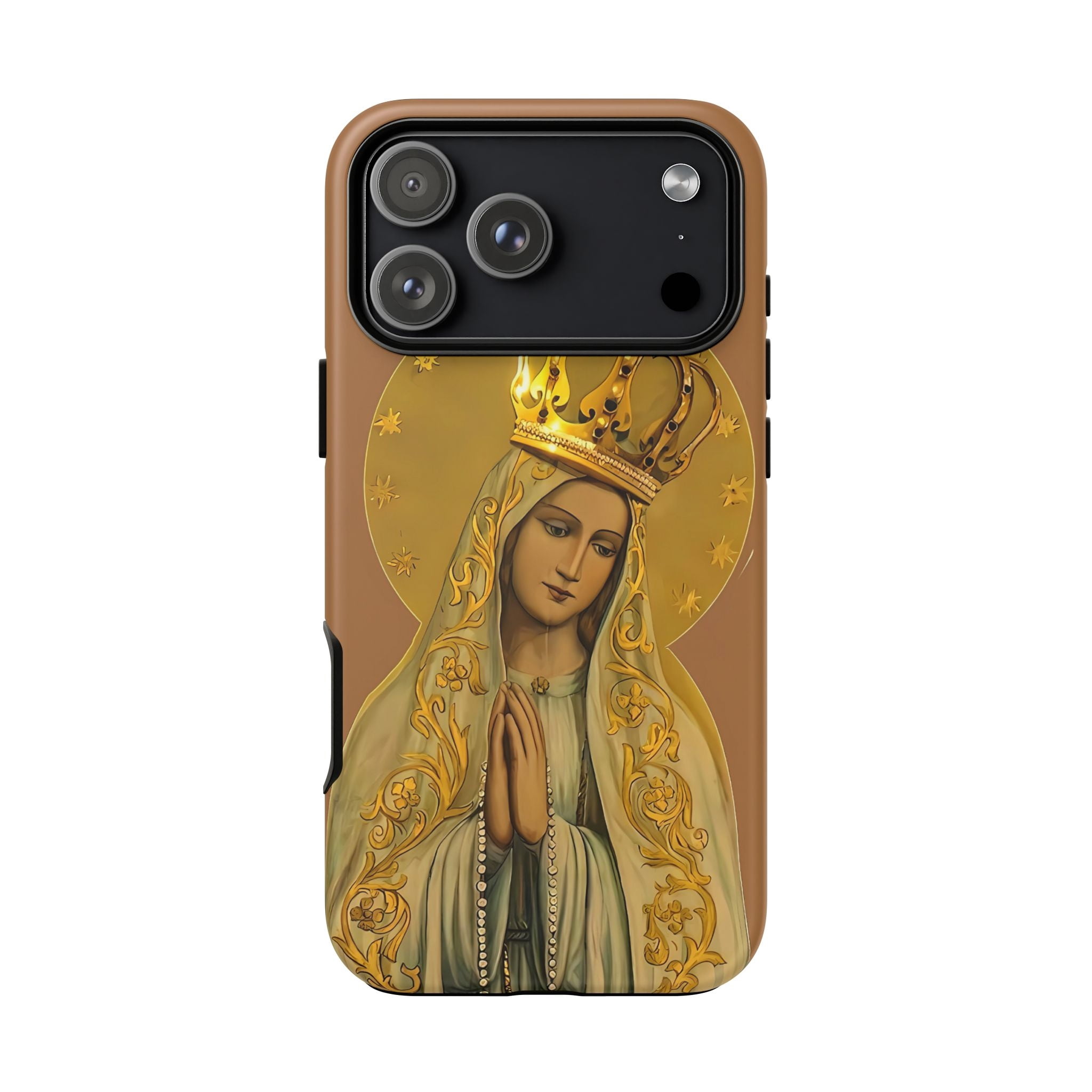 Virgin Mary Tough Phone Case for iPhone 7 to 17 Pro Max, Glossy ...
