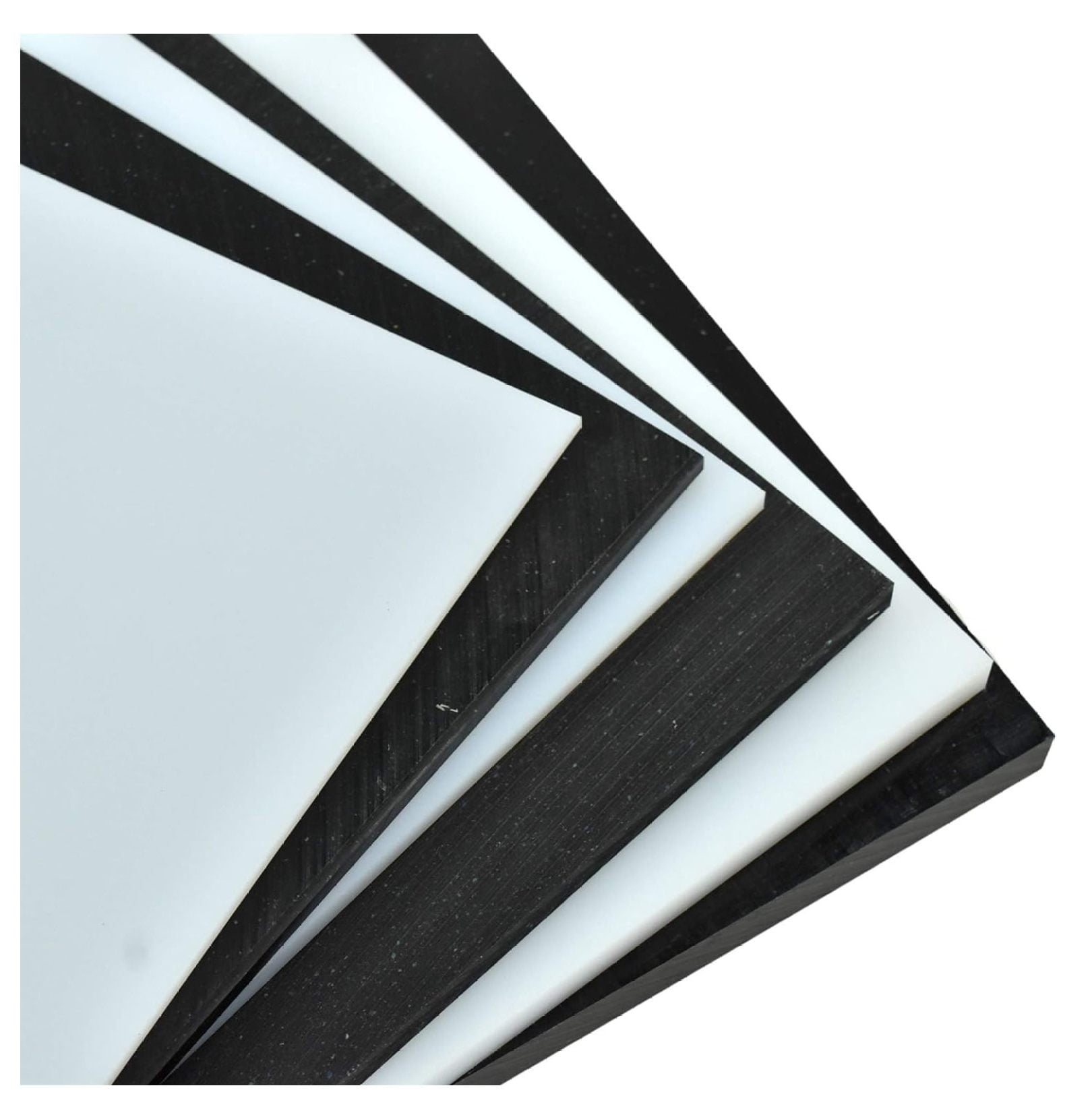 Virgin Natural UHMW Polyethylene Plastic Sheet 1/4" x 24" x ", Ultra ...