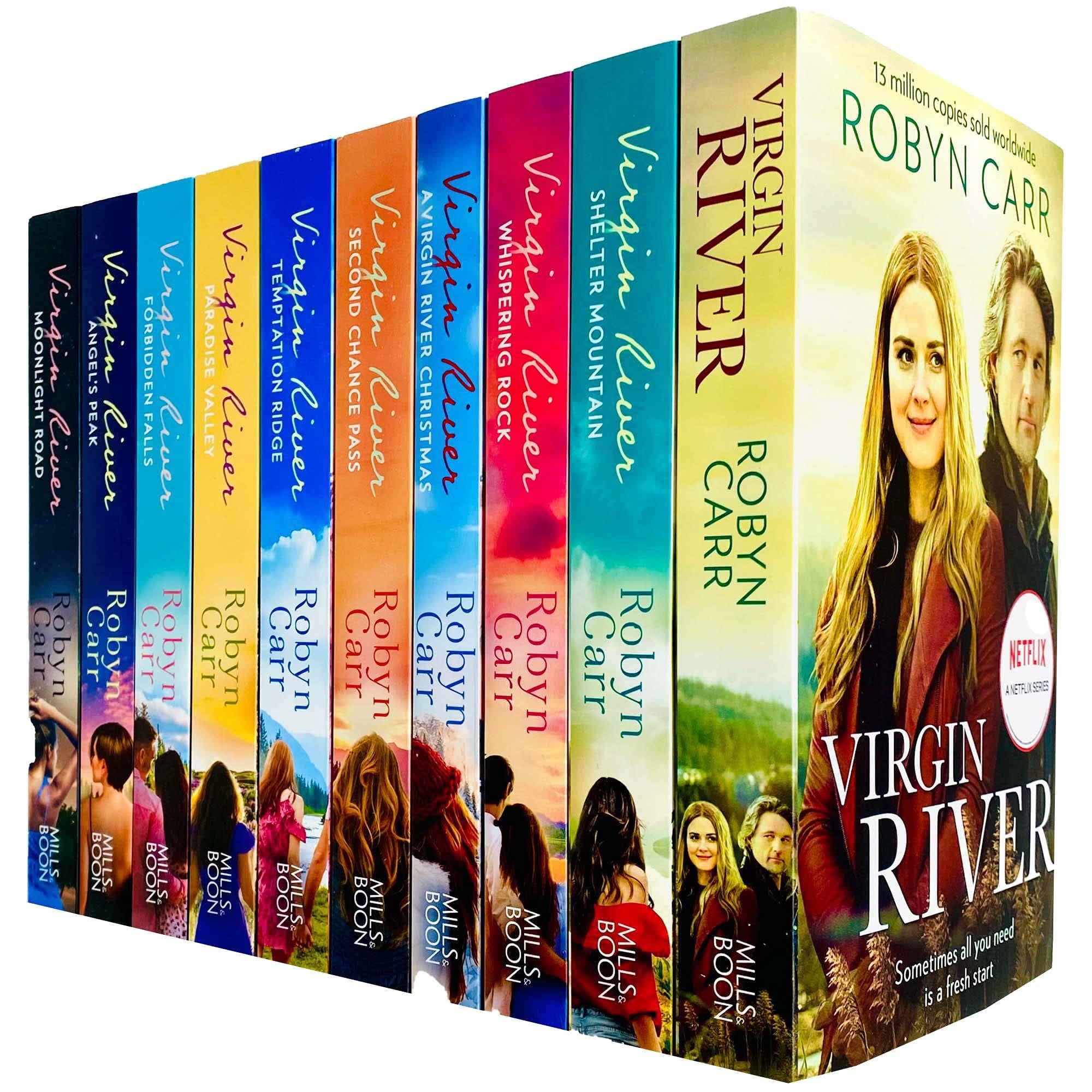 Virgin River Series Books 1 - 10 Collection Set by Robyn Carr(Netflix ...