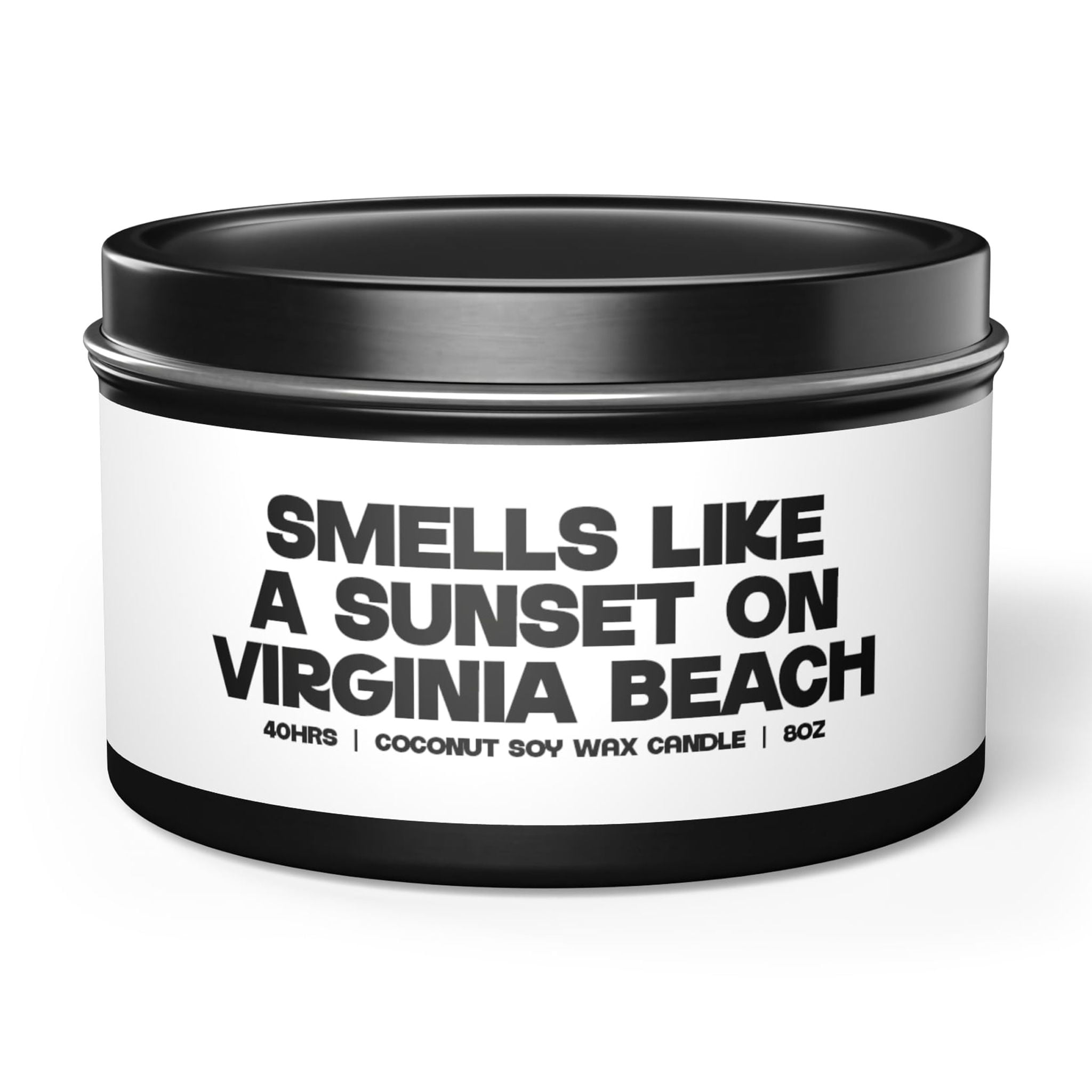 Virginia Beach Moving Away Best Friend Tin Candle Gifts Home Office Decor - Walmart.com