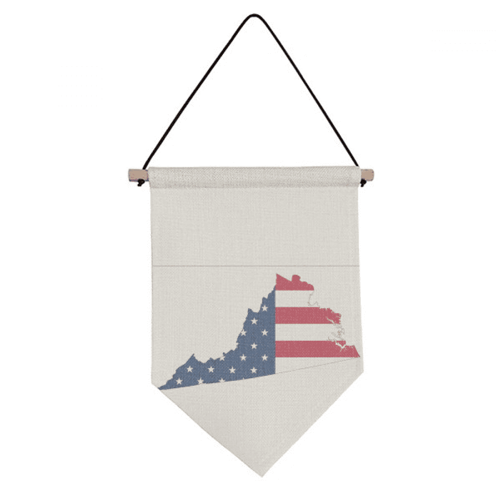 Virginia Canvas Flag Hanging Wall Art Decor Banner - Walmart.com