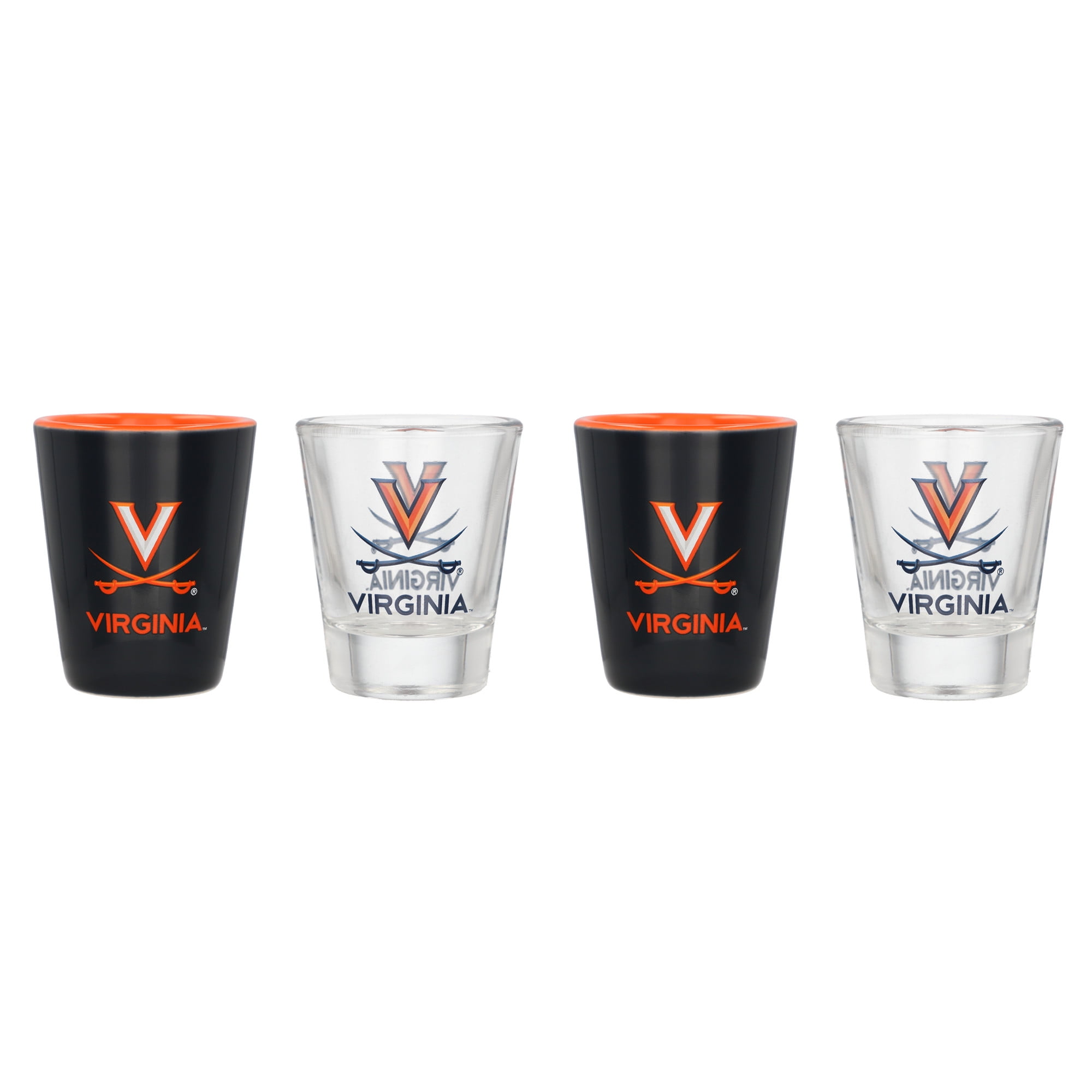 Virginia Cavaliers Four-Pack Shot Glass Set - Walmart.com