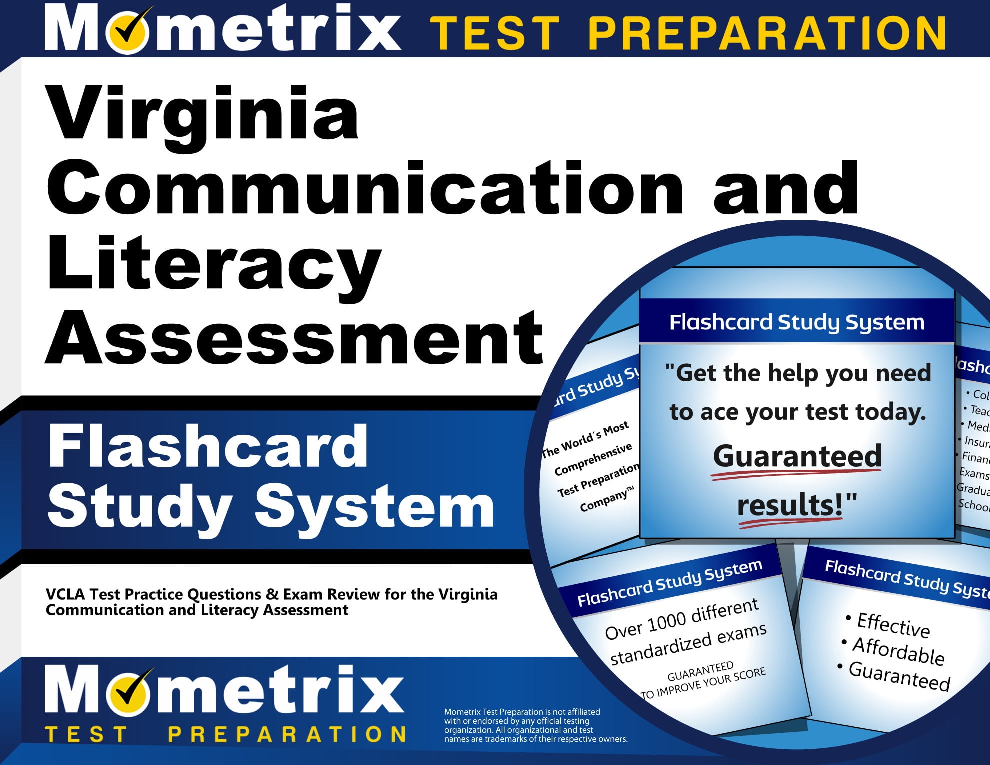 Virginia Communication and Literacy Assessment Flashcard Study System ...