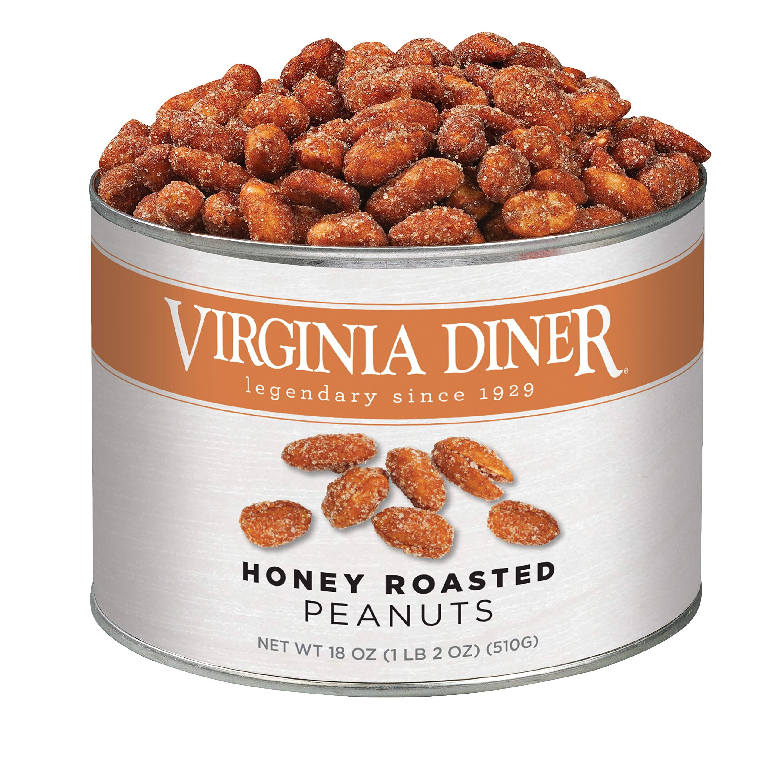 Virginia Diner Honey Roaster Peanuts HYZ01 - Sweet & Salty Gourmet Non ...