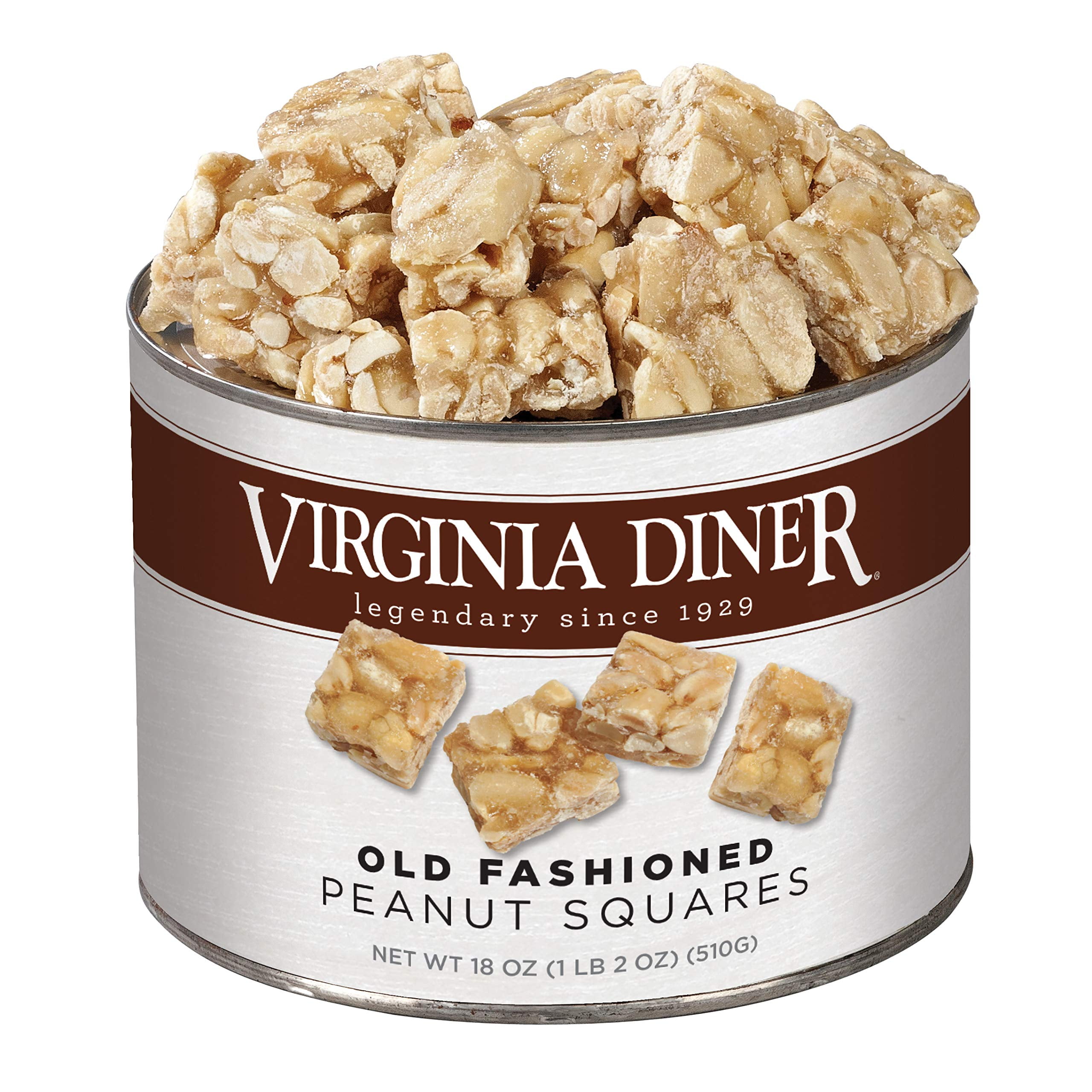 Virginia Diner Old-Fashioned Peanut AKF18 Squares Candy, Virginia ...