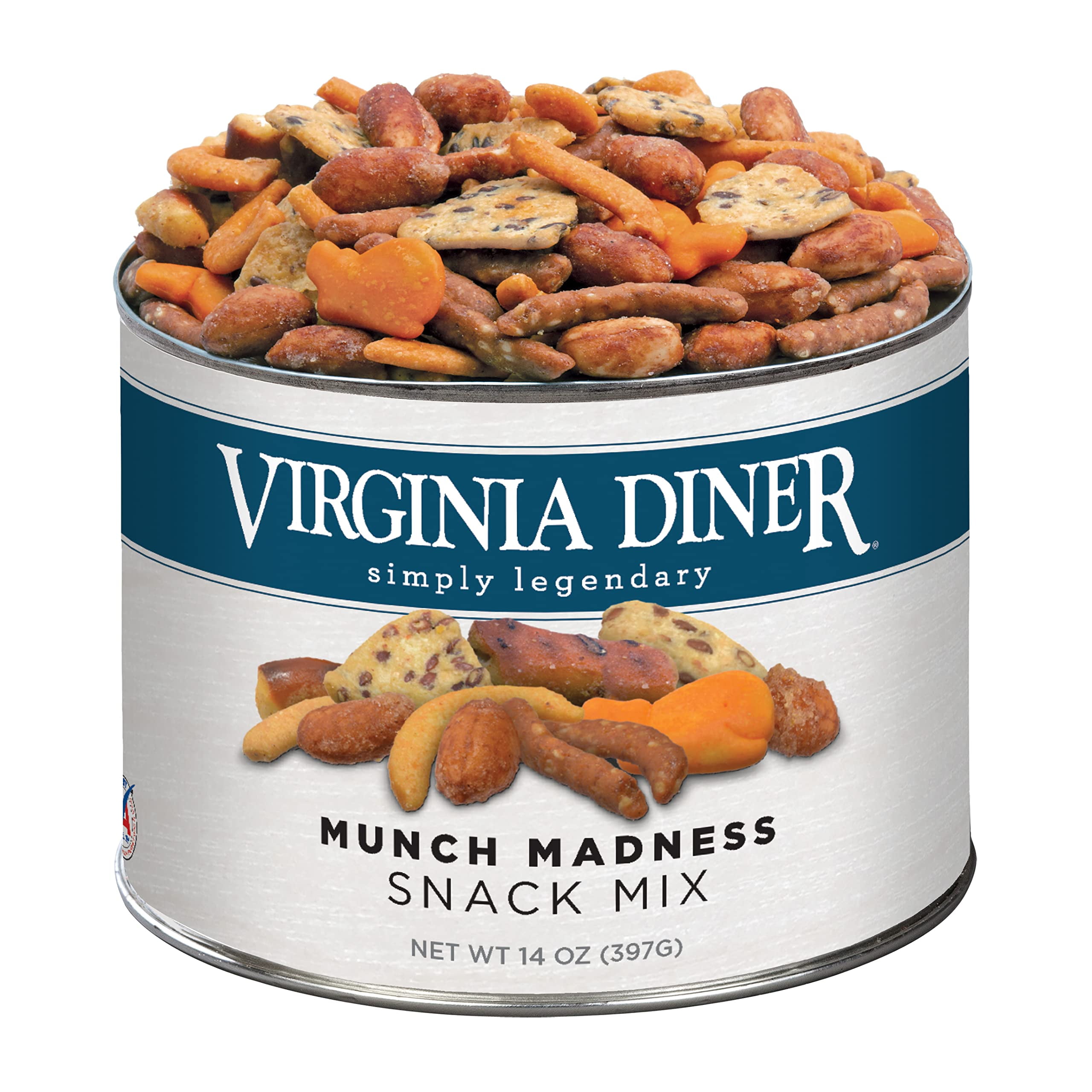 Virginia Diner - SCH4 Munch Madness Honey Cheddar Crunch Snack Mix, 14 ...