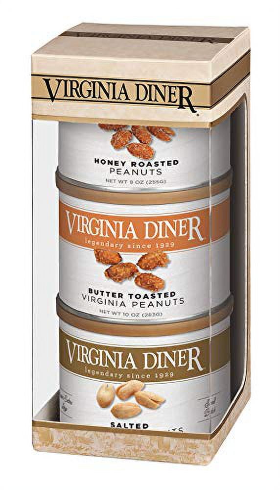 Virginia Diner - Triplet Peanut Gift Set (Salted Virginia Peanuts ...