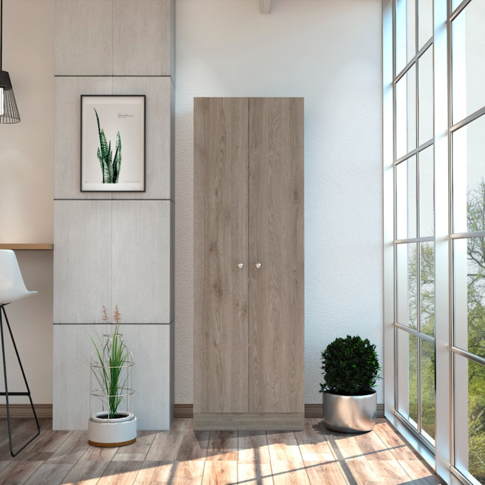 Virginia Double Door Storage Cabinet Five Shelves Furniture Dining ...