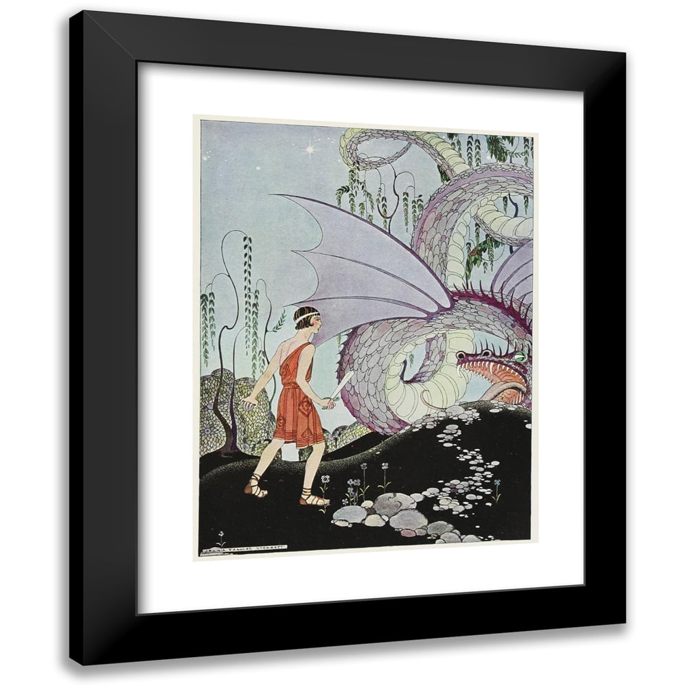 Virginia Frances Sterrett 15x18 Black Modern Framed Museum Art Print ...
