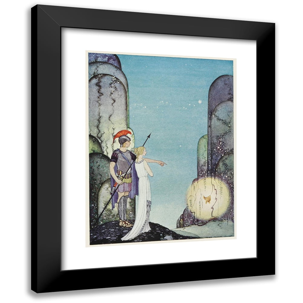 Virginia Frances Sterrett 15x18 Black Modern Framed Museum Art Print ...