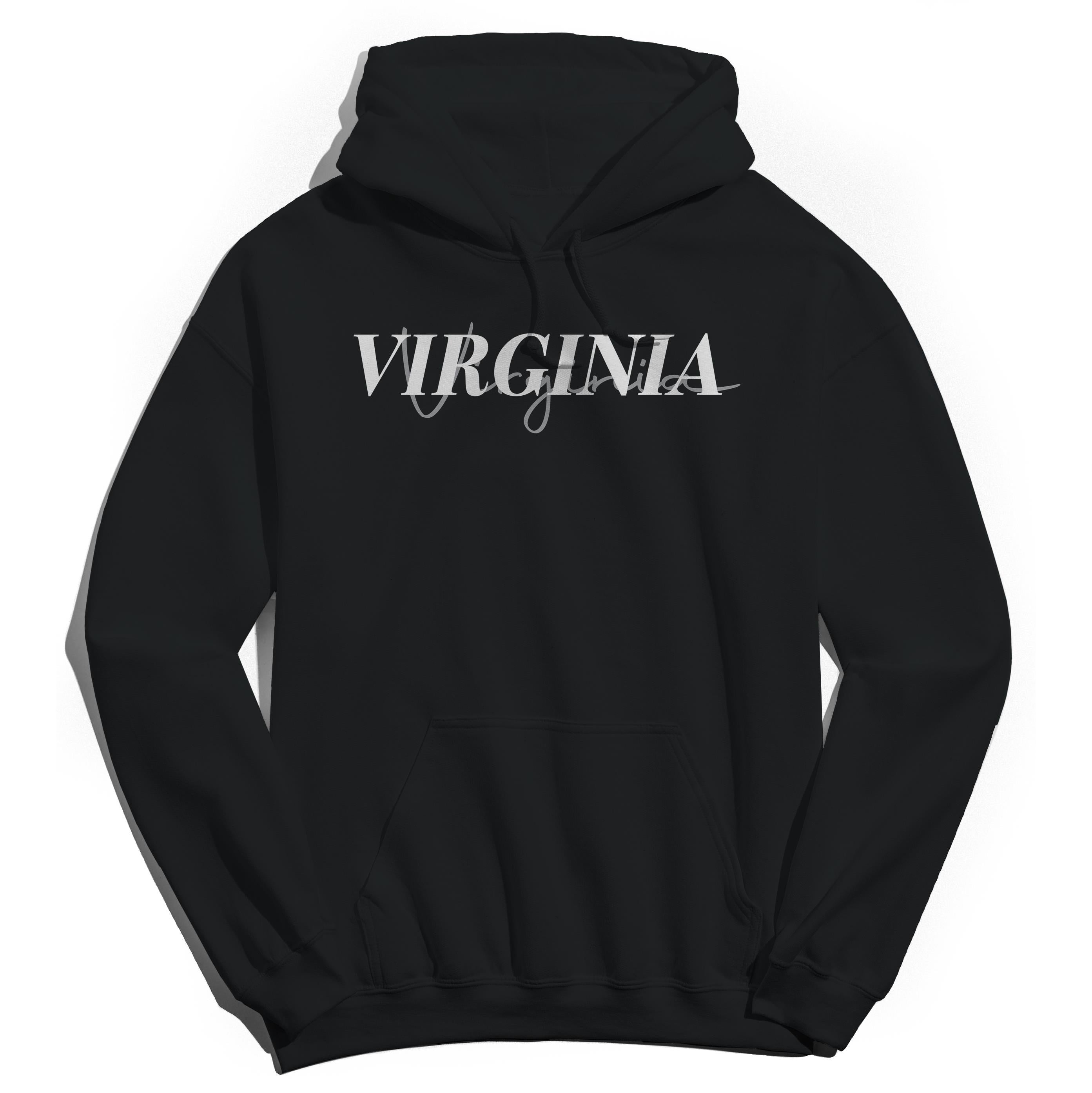 Virginia Humor Graphic Black Men's Crewneck Sweatshirt Hoodie - Walmart.com