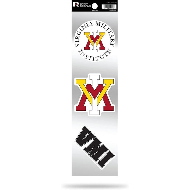 Virginia Military Academy Keydets VMI 3-Piece Retro Decal Sticker Sheet ...
