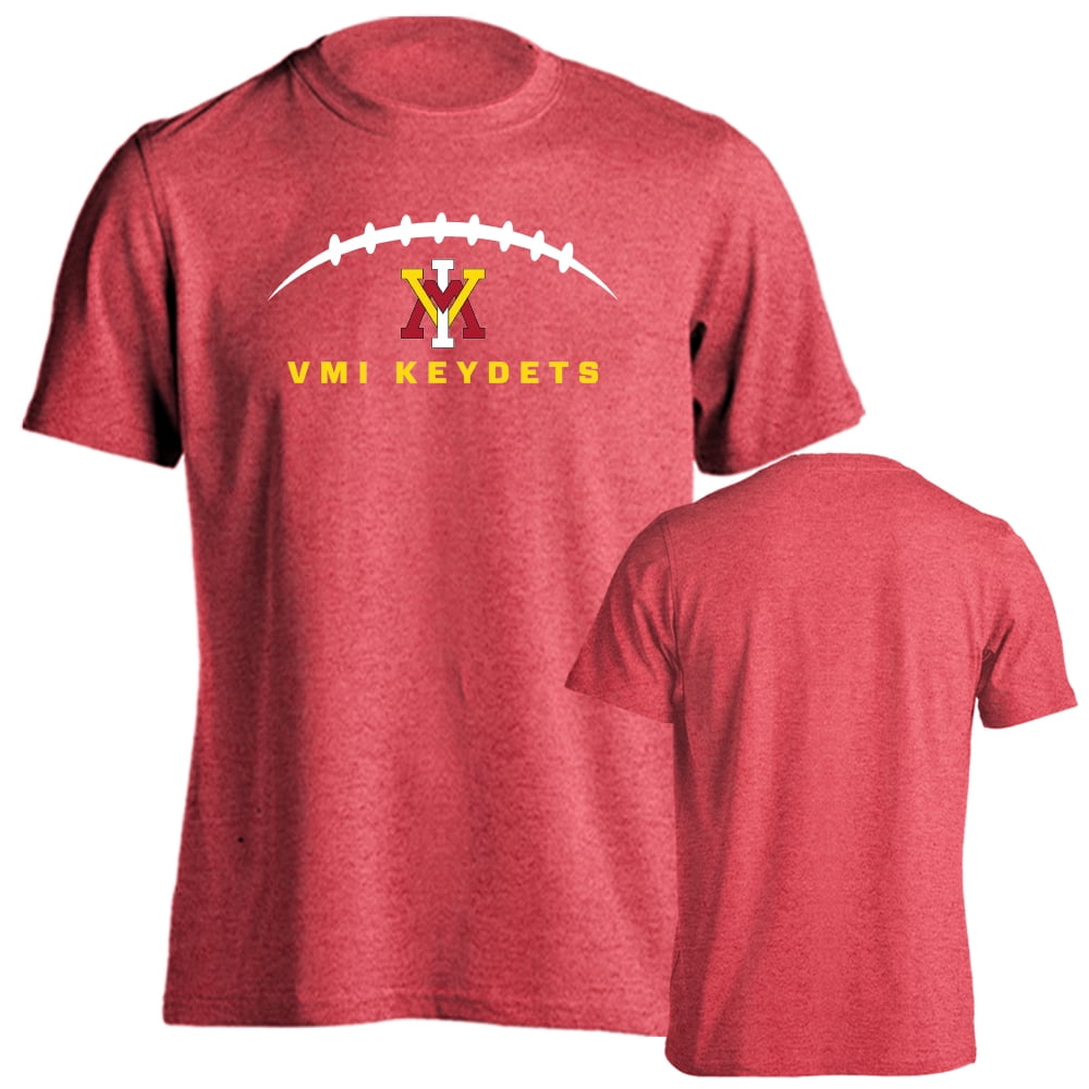 Virginia Military Institute Keydets Football Laces Out Logo T-Shirt ...