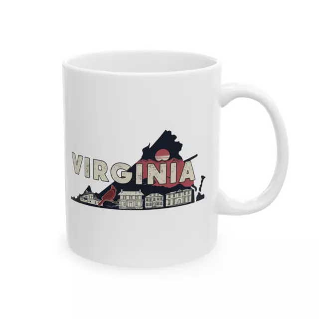 Virginia Mug Housewarming Moving To Virginia State Theme Coffee Tea Mug ...