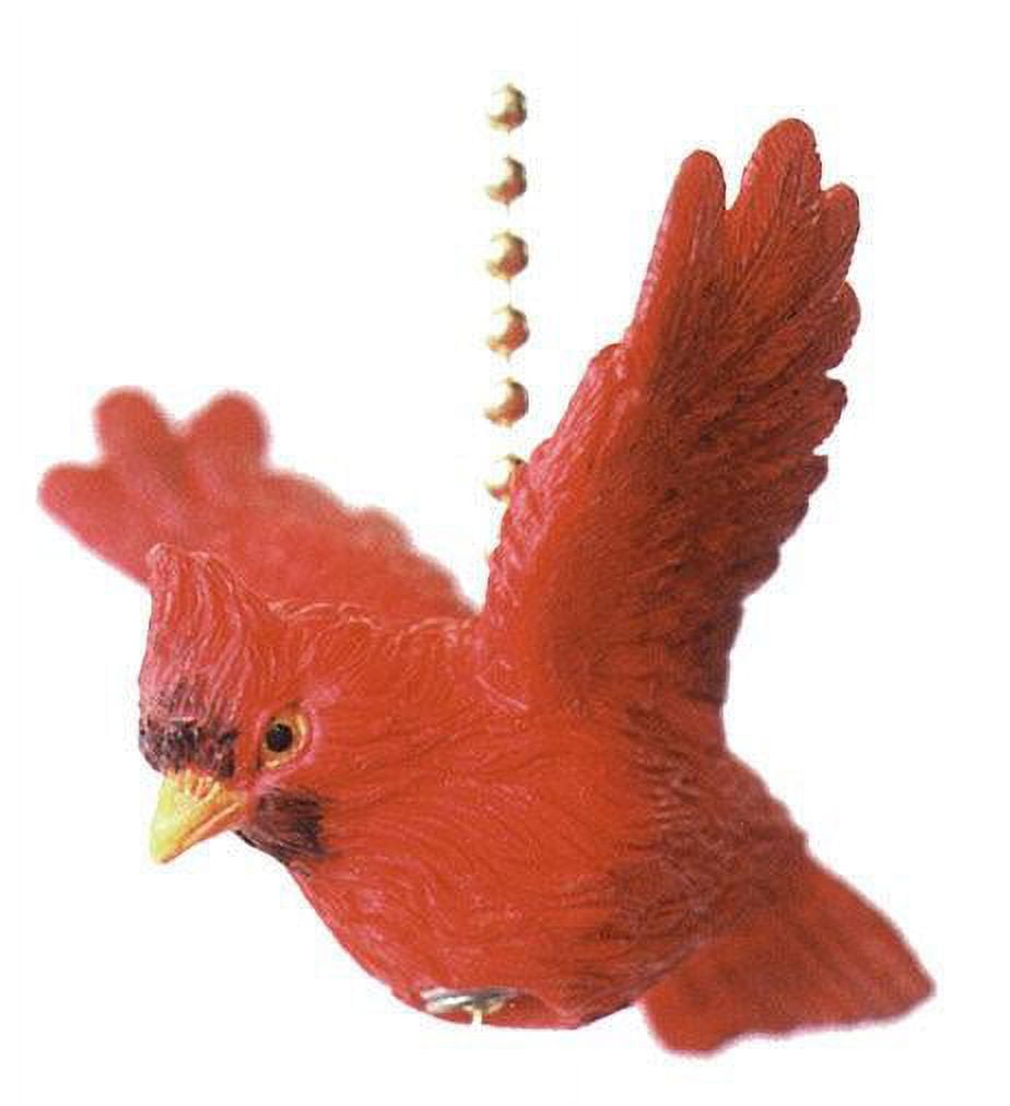 Clementine Design Virginia Red Cardinal Bird Decorative Chain Ceiling ...