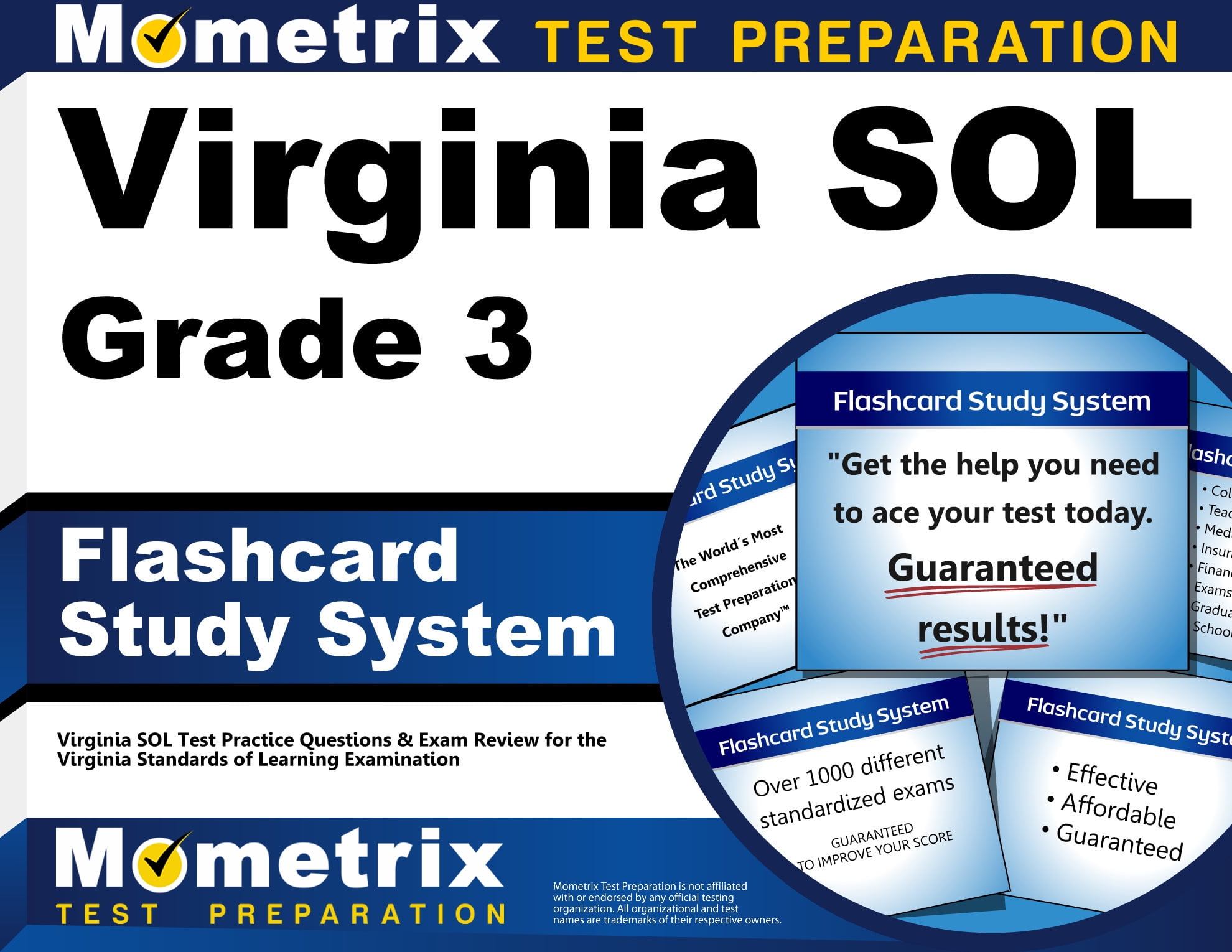 Virginia Sol Grade 3 Flashcard Study System : Virginia Sol Test ...