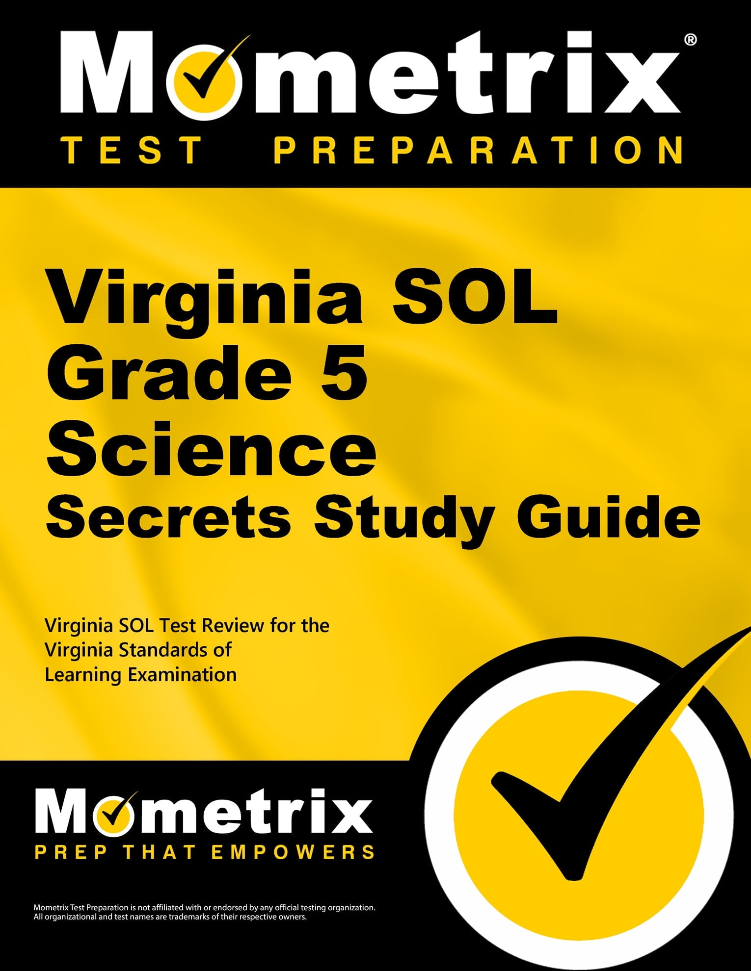 Virginia Sol Grade 5 Science Secrets Study Guide : Virginia Sol Test ...