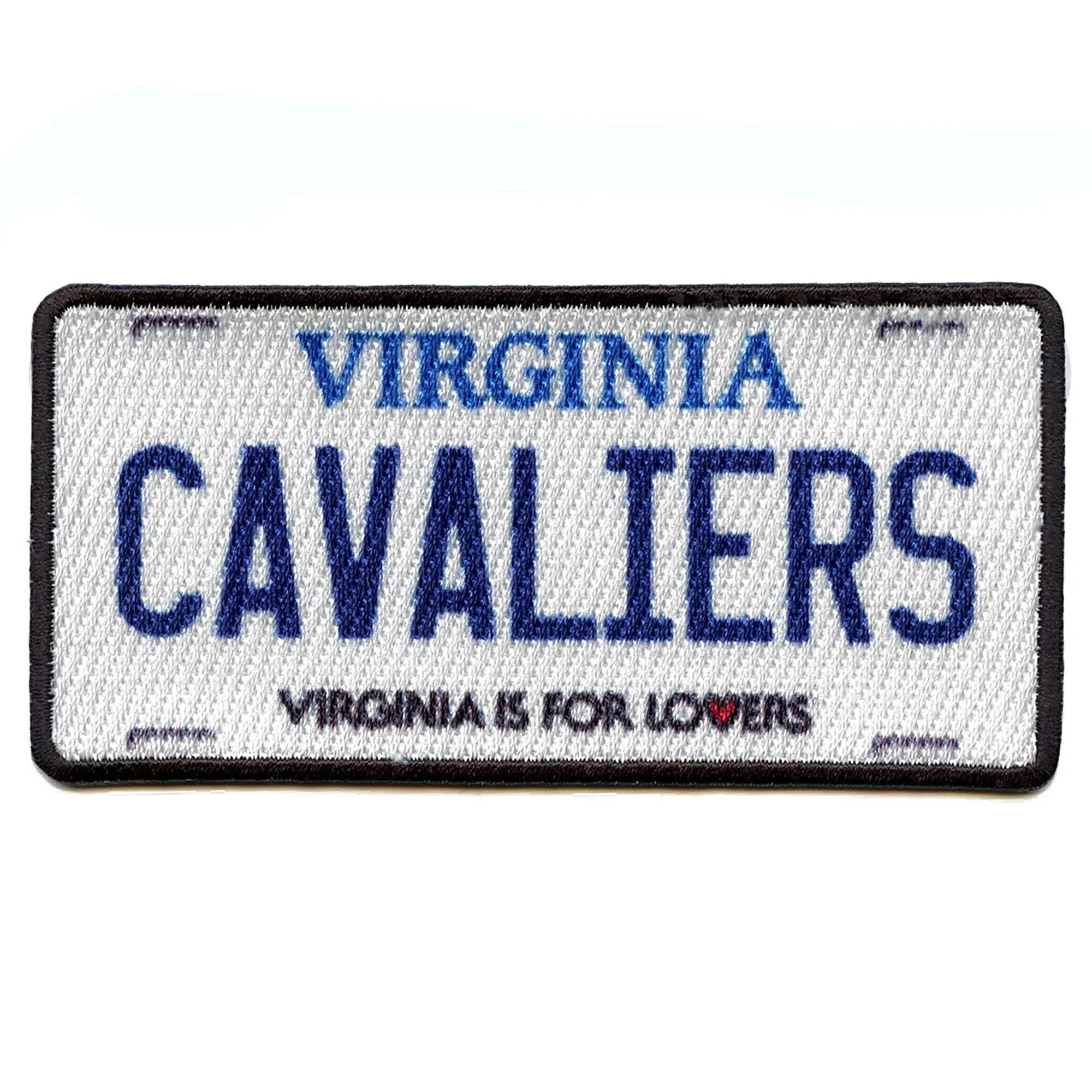 Virginia State License Plate Patch Cavaliers Travel Adventure ...