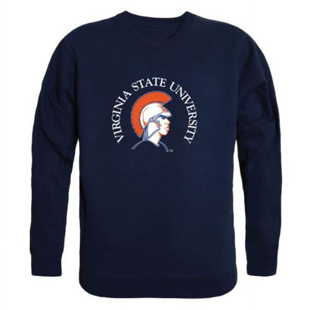 Virginia State University Trojans College Crewneck Sweatshirt, Navy ...