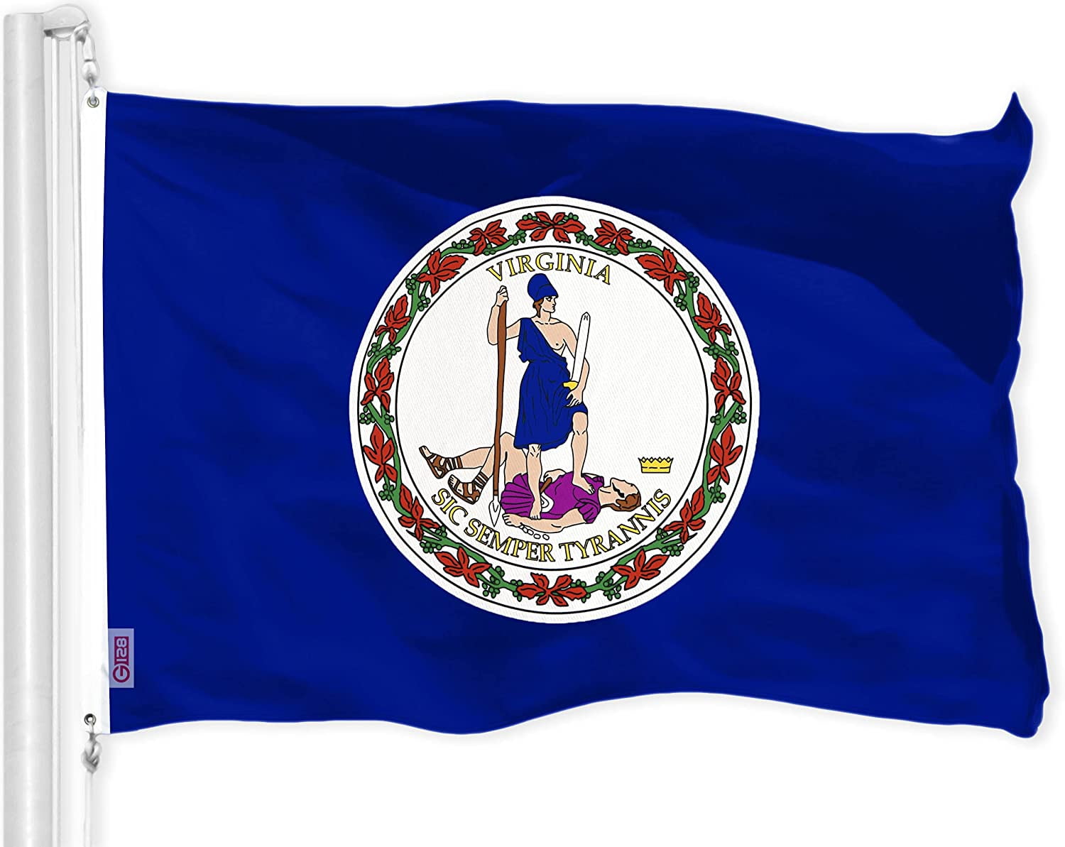 Virginia VA State Flag Polyester Indoor/Outdoor - Walmart.com