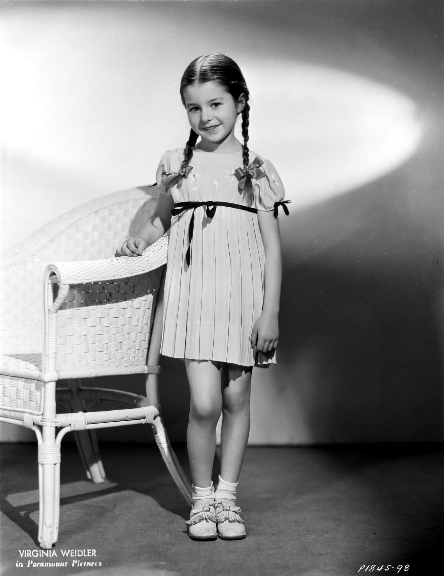 Virginia Weidler Leaning on Arm Chair Photo Print (24 x 30) - Walmart.com