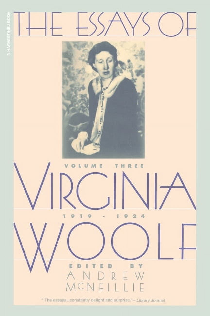 Virginia Woolf Library Essays of Virginia Woolf Vol 3 1919-1924: The ...