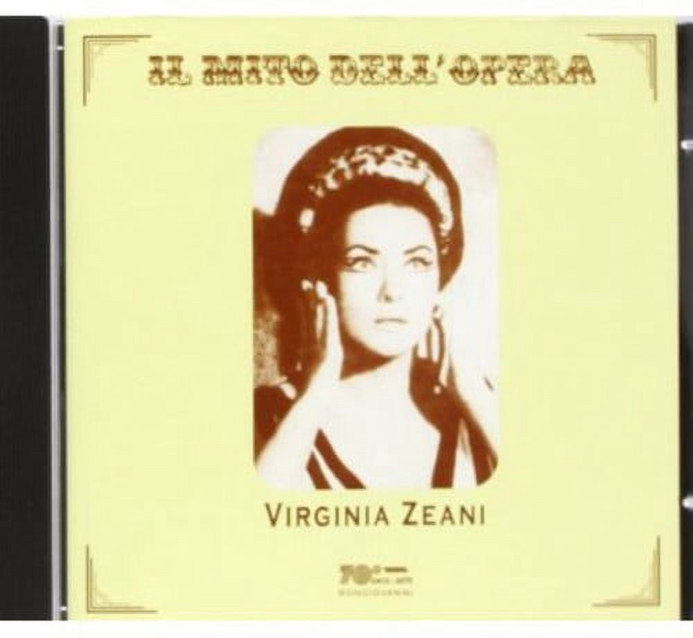 Virginia Zeani - Opera Arias - Music & Performance - CD - Walmart.com