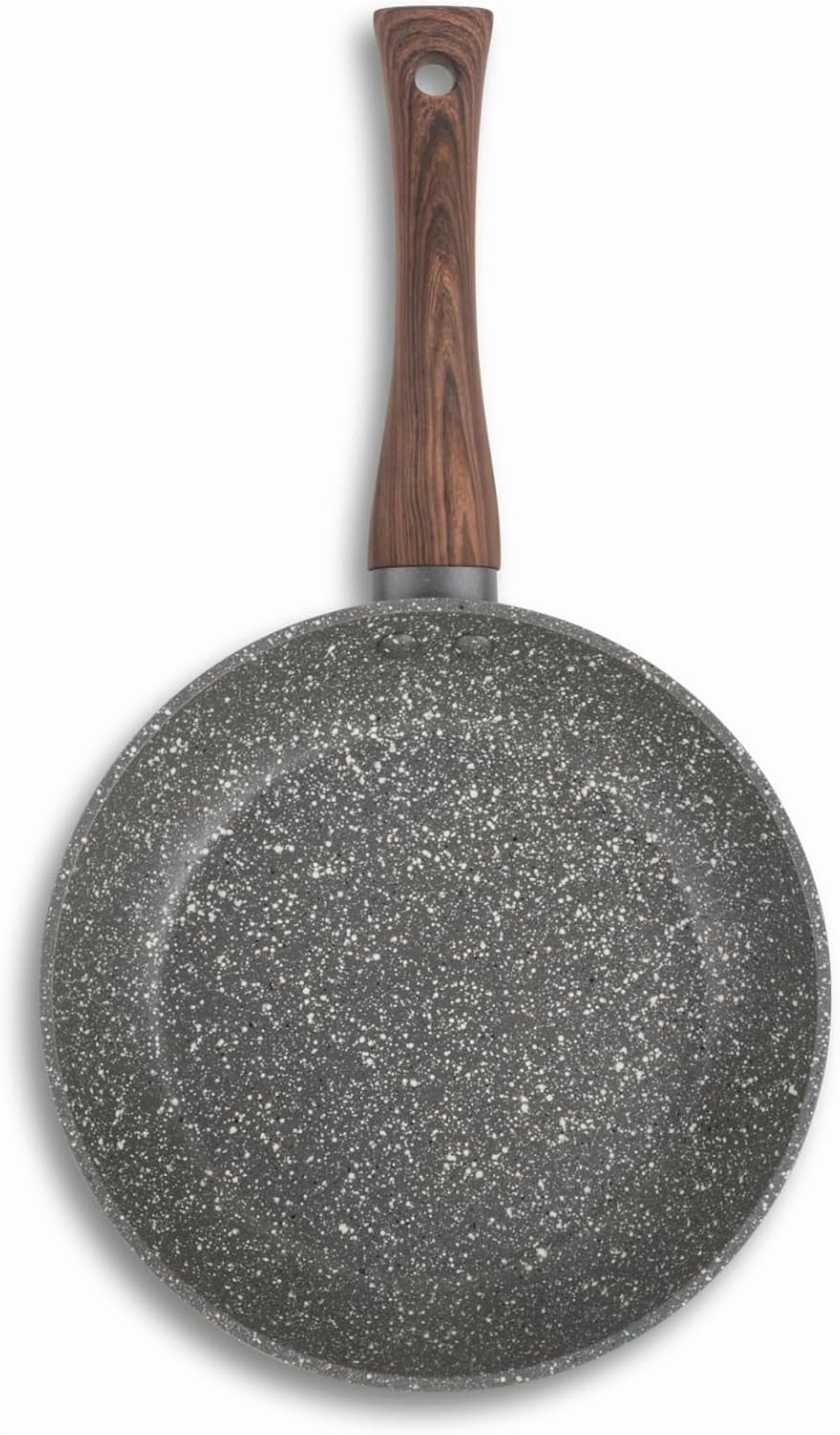 Virgo Aluminum Forged Nonstick Fry Pan - 8" - Grey - Walmart.com