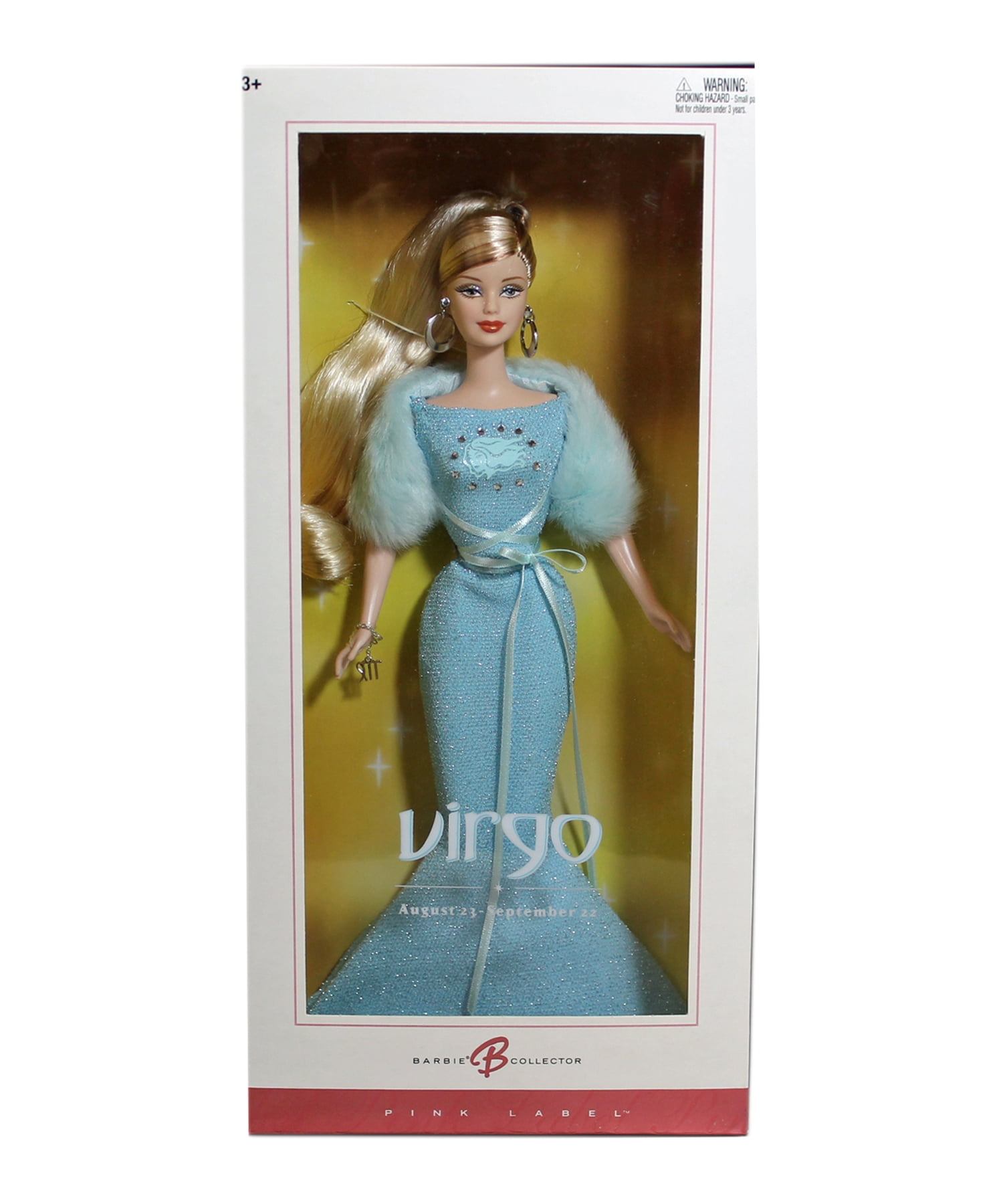 Virgo Barbie Doll The Zodiac Collection Pink Label 2004 Mattel C3823 ...
